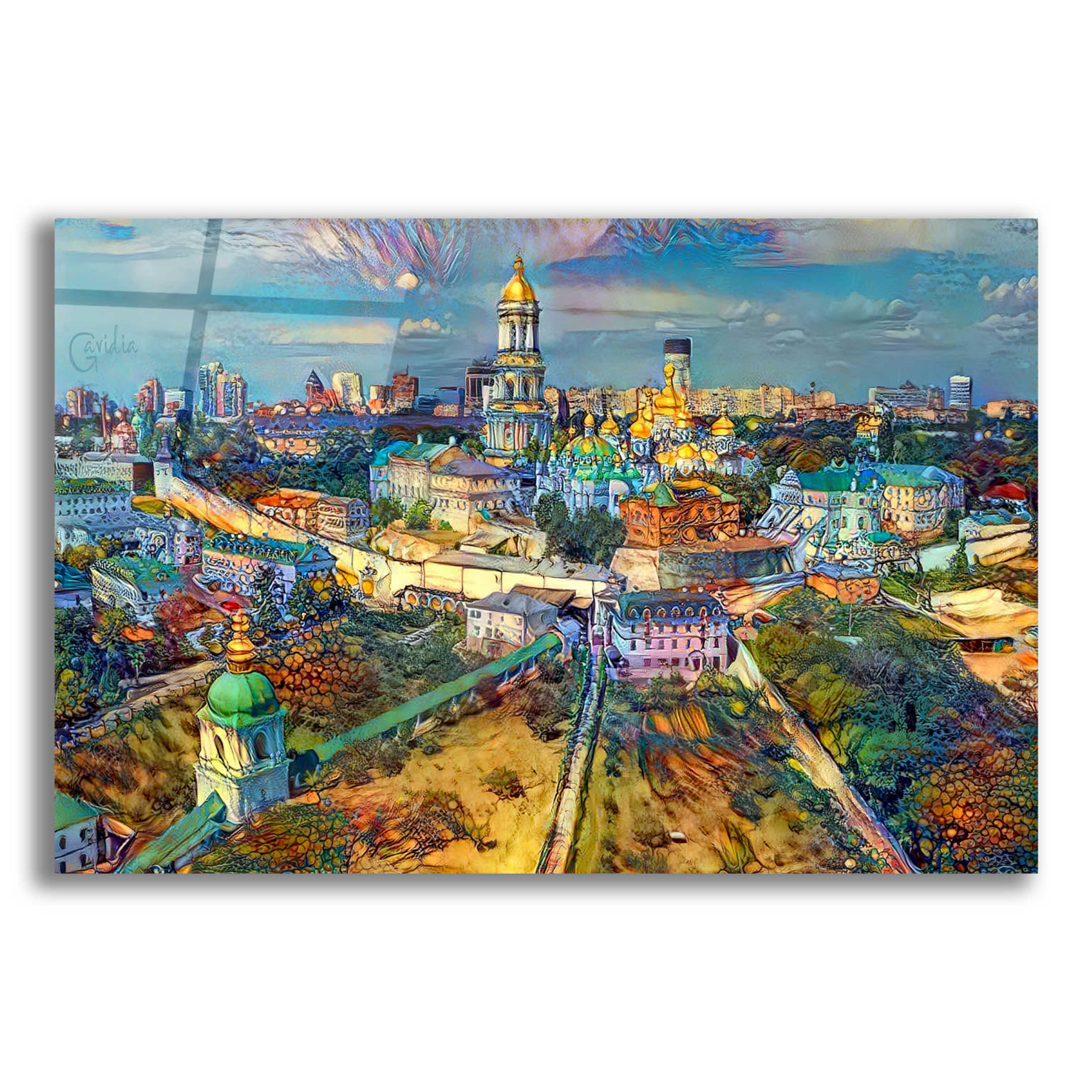 Red Barrel Studio Kyiv Ukraine City by Pedro Gavidia - Unframed ...