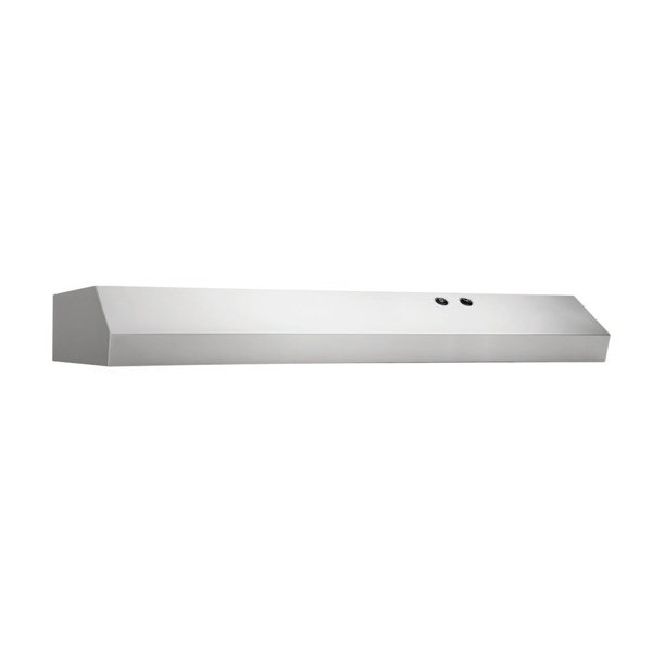 Frigidaire 36" 220 CFM Convertible Under Cabinet Range Hood in Silver ...