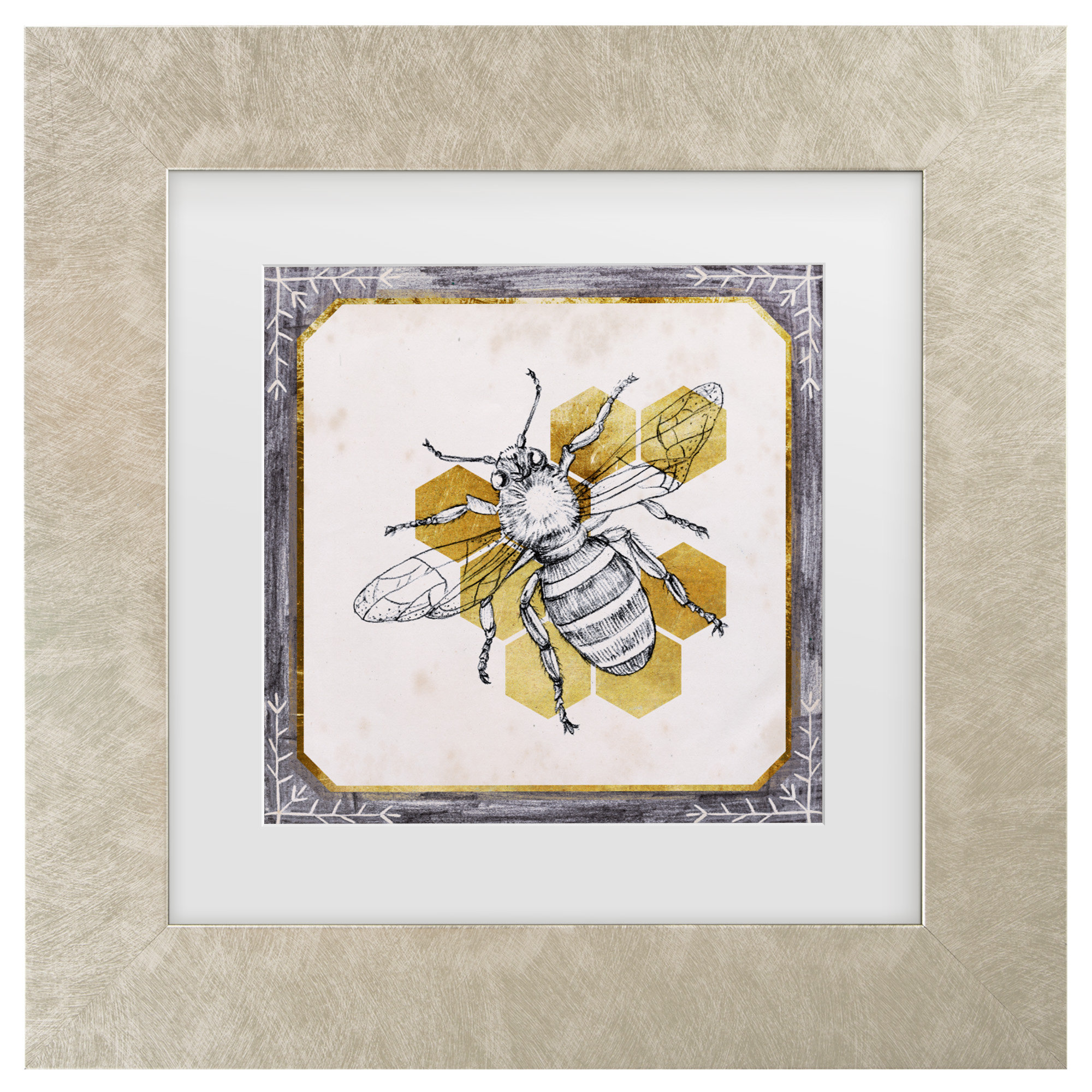 Trademark Canvas Art Pursue Sweetness IV Framed On Canvas by Melissa ...
