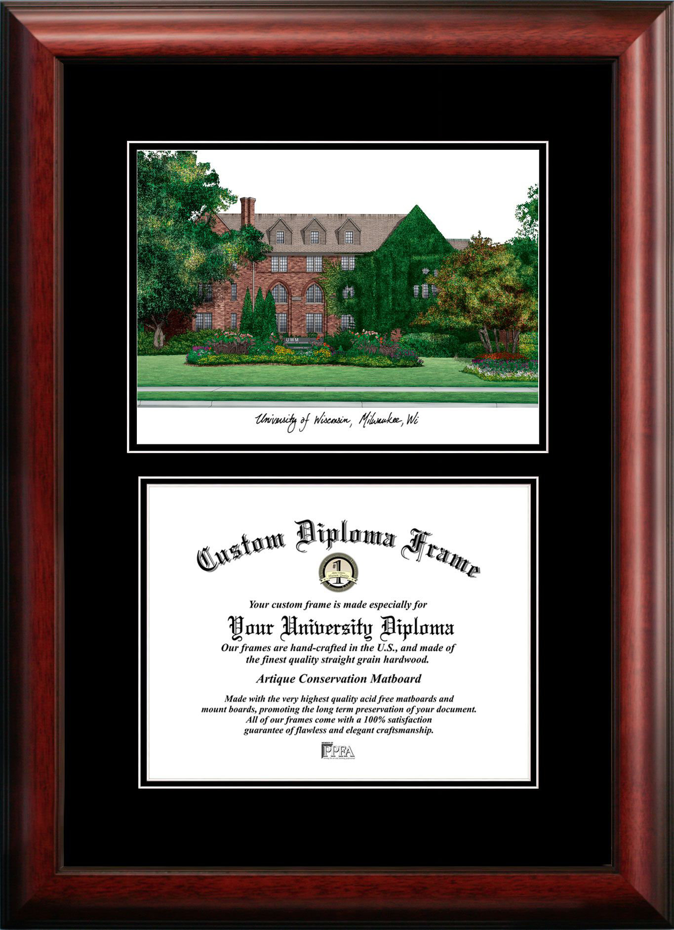 Wildon Home® Kaj University of Wisconsin, Milwaukee Diploma Picture ...