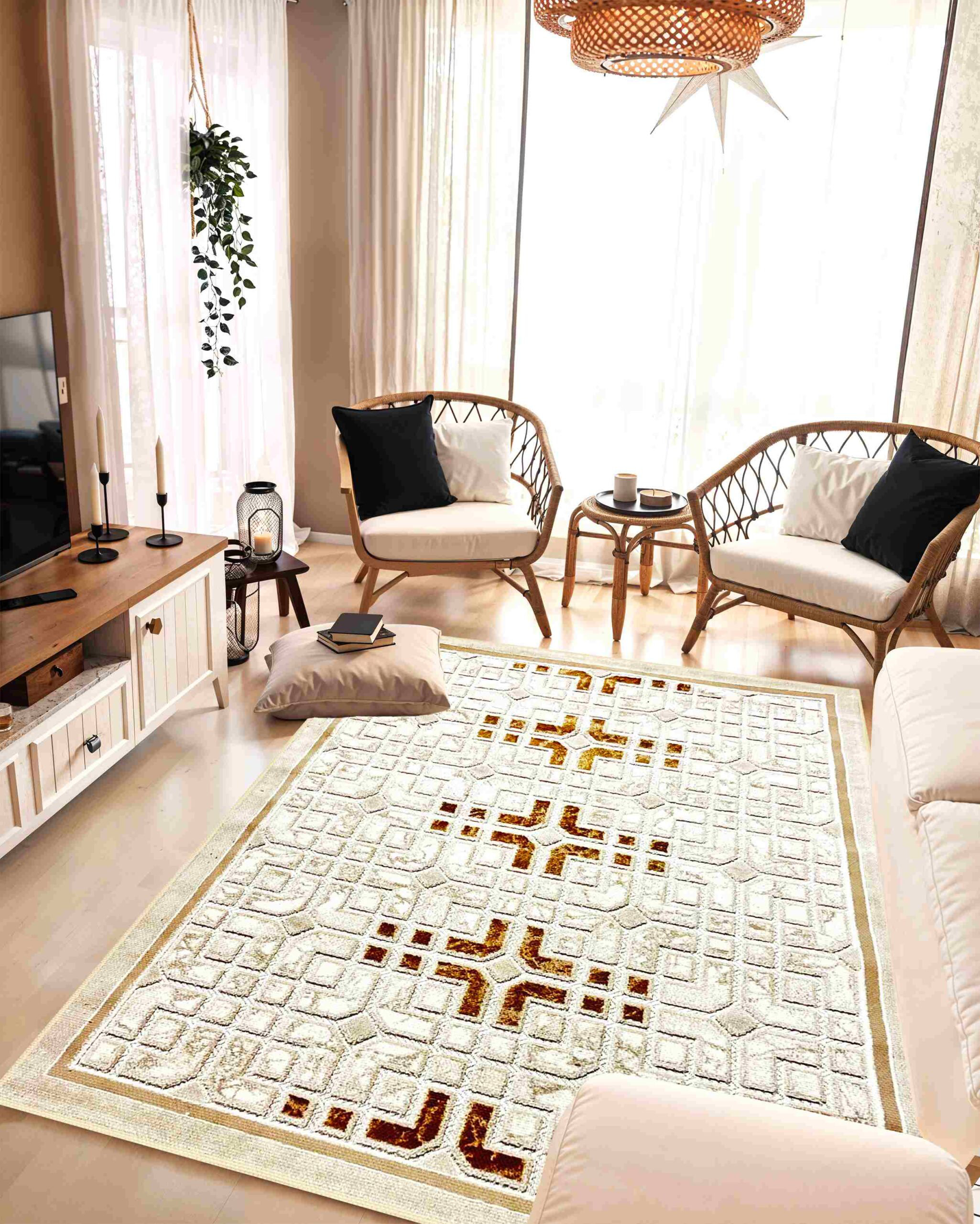 Dakota Fields Joseph Rug DESIGN 5511, Cream | Wayfair