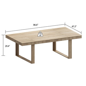 Wrought Studio™ Brisbane Rectangular Conference Table & Reviews | Wayfair