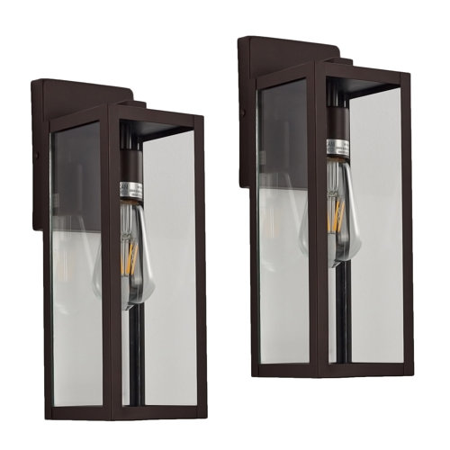 17 Stories Resel Steel Wall Light | Wayfair