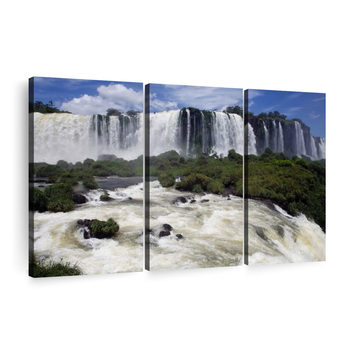 Loon Peak® " Flowing Iguazu Falls " on | Wayfair