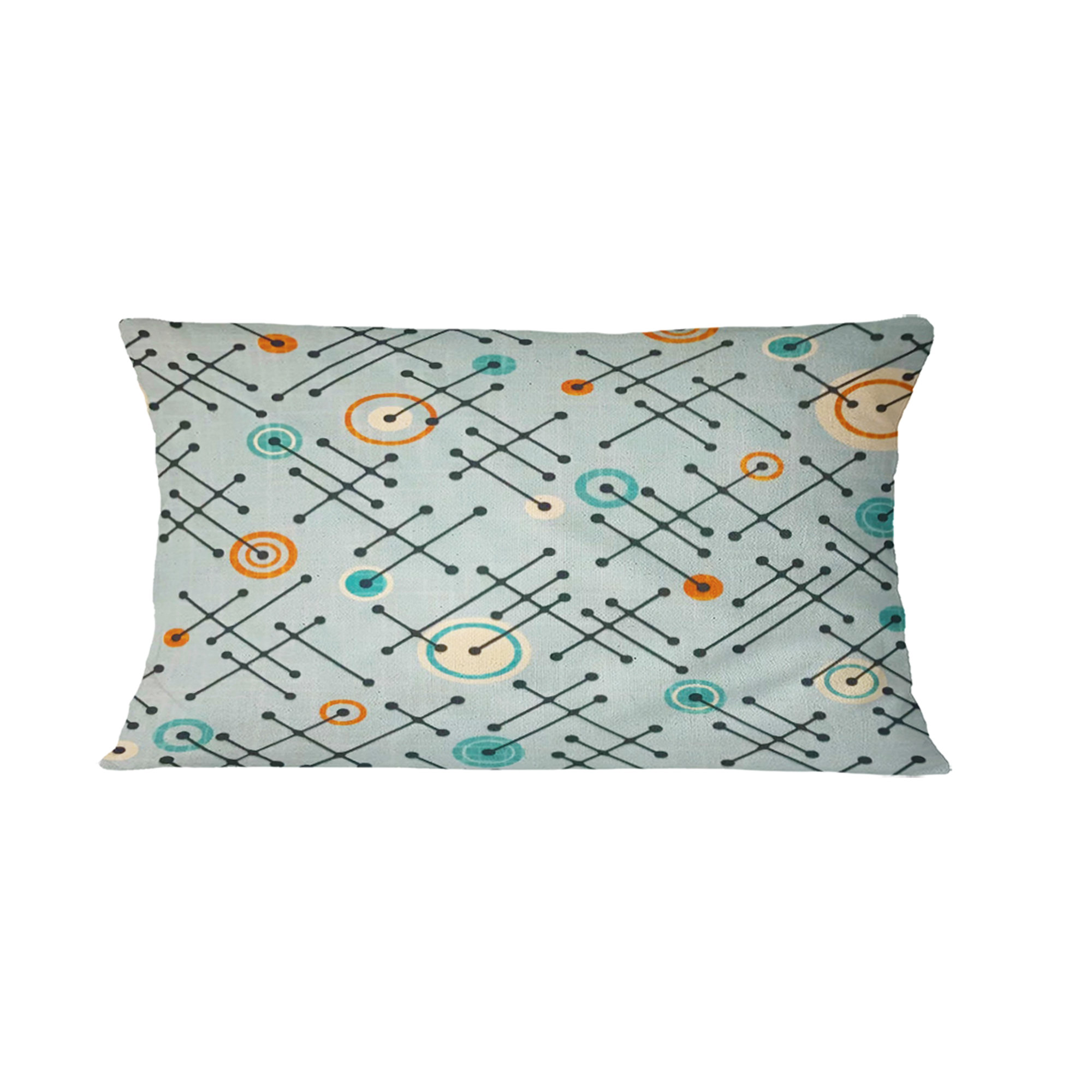 Design Art 1950 Retro Pattern III - Mid-Century ModernPrinted Throw ...