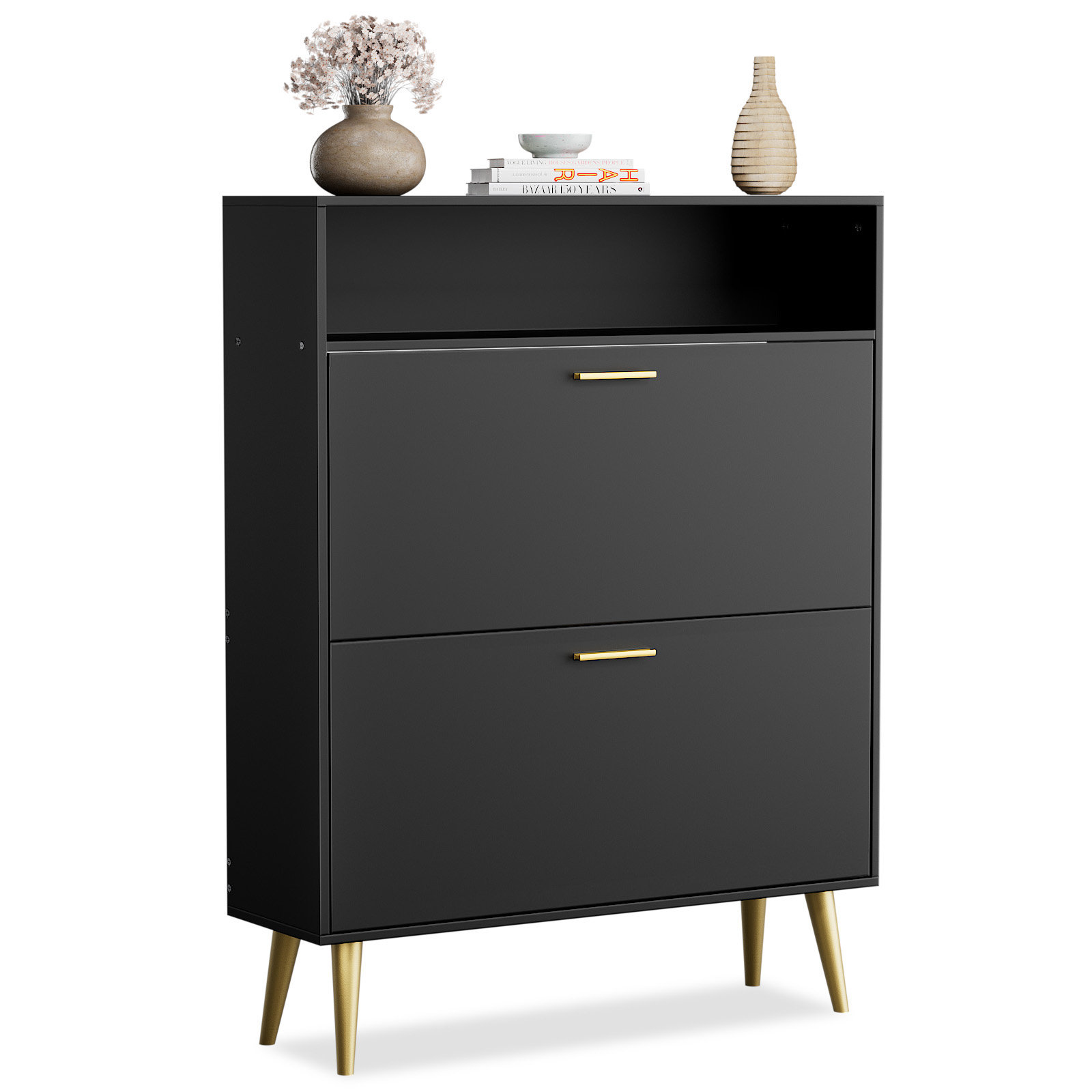 Mercer41 15 Pair Shoe Storage Cabinet & Reviews | Wayfair