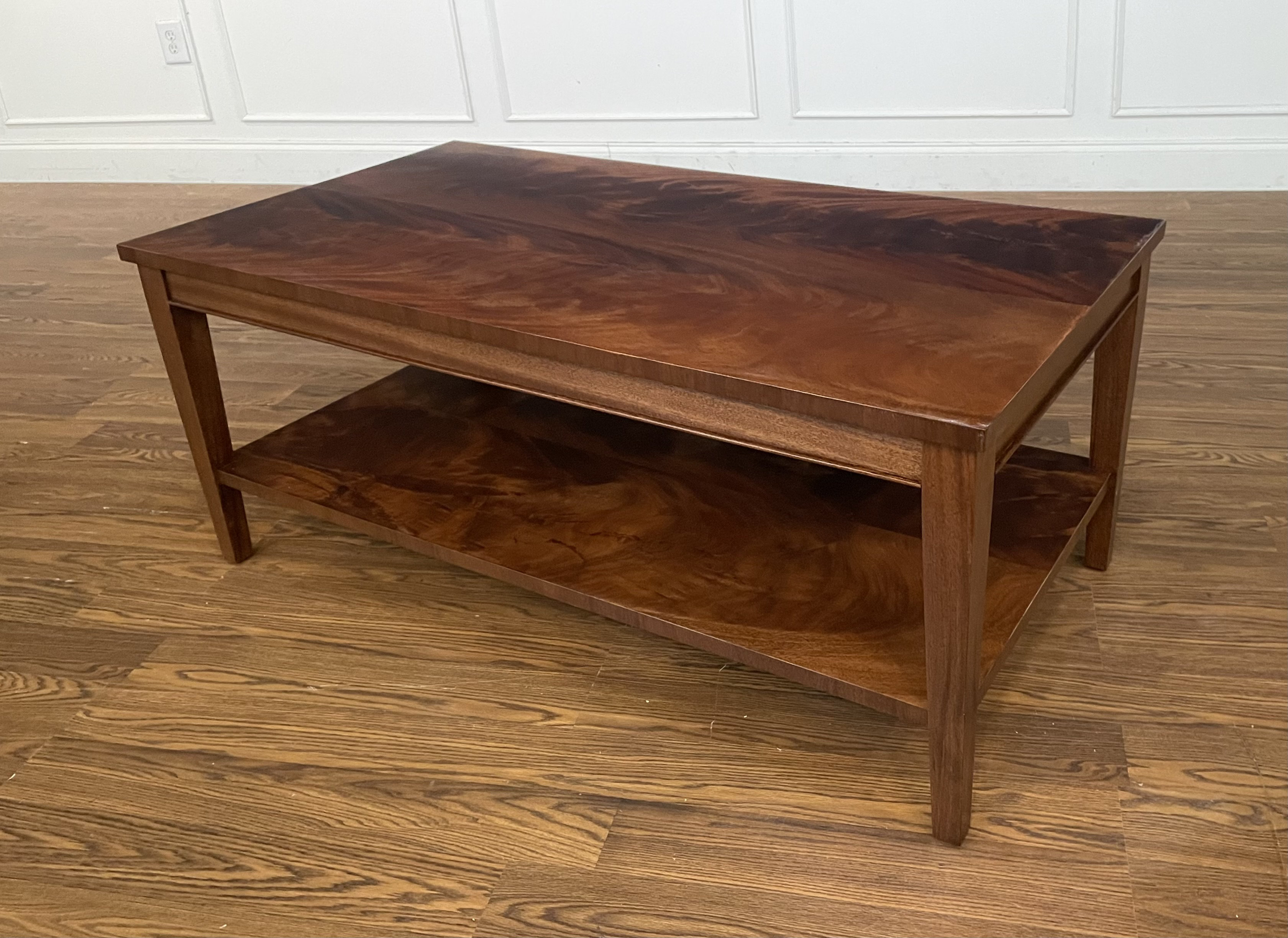 Leighton Hall Furniture Rectangular Mahogany Cocktail Table | Wayfair