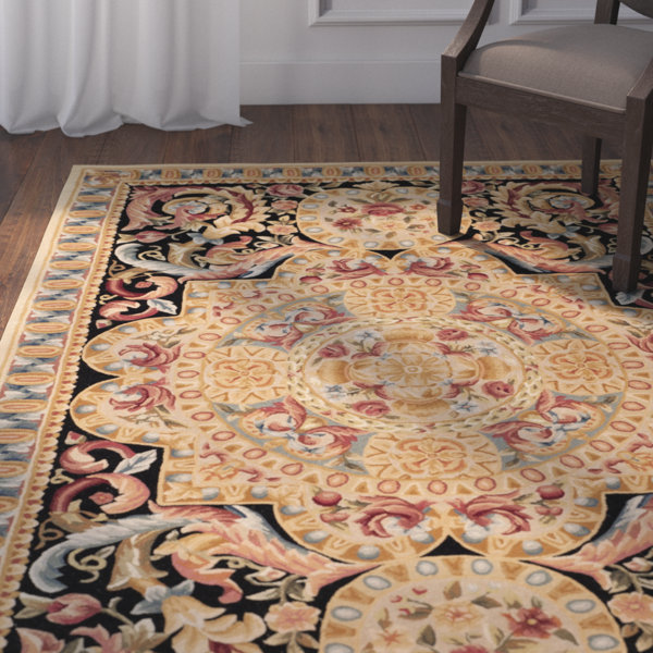 Astoria Grand Priscila Hand Tufted Wool Oriental Rug | Wayfair