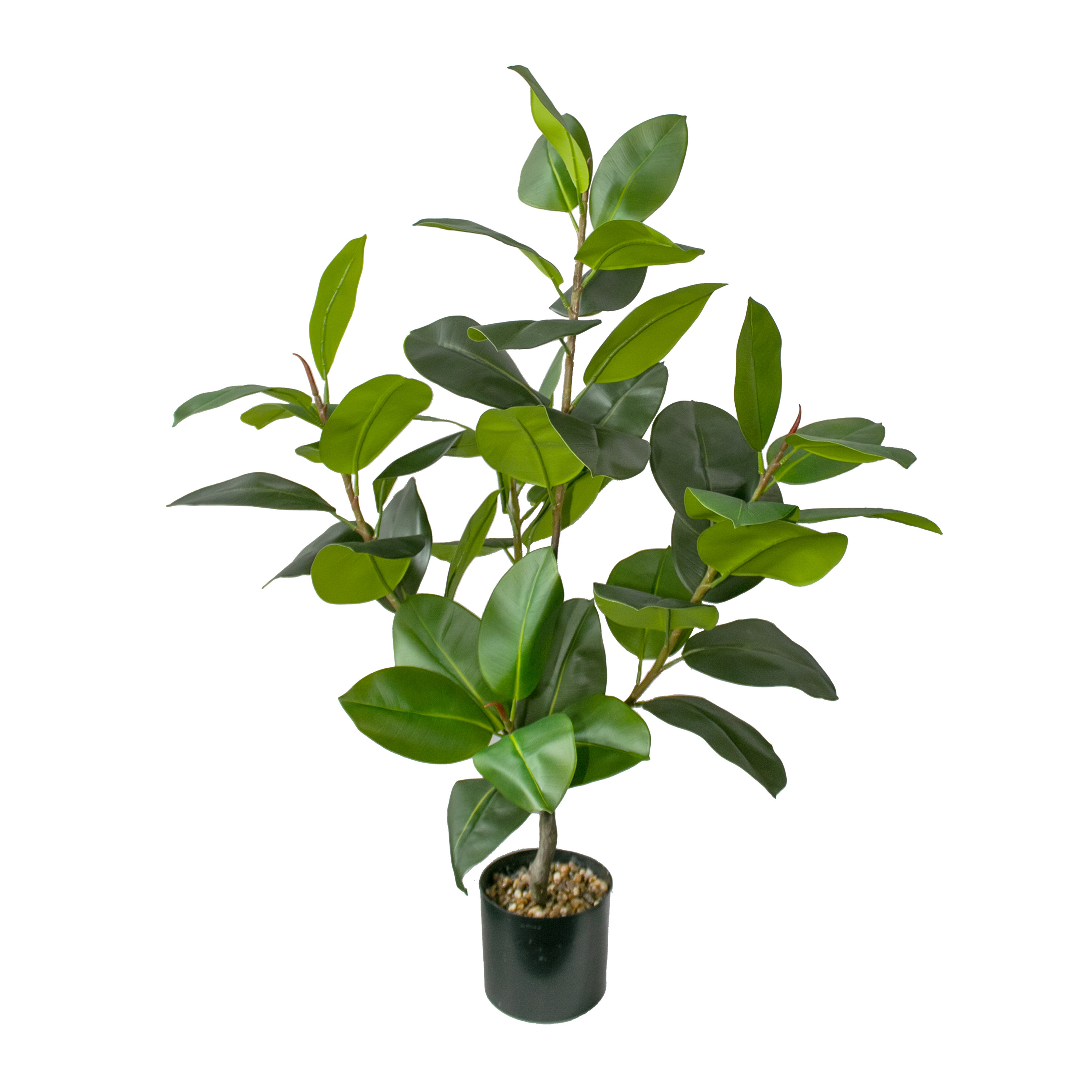 Vintage Home Vintage Real touch 54" Fake Rubber Fig Tree Home Décor ...