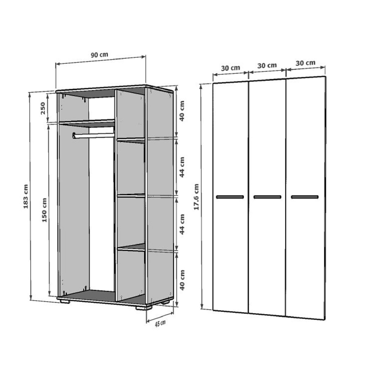 George Oliver Latacha Armoire | Wayfair