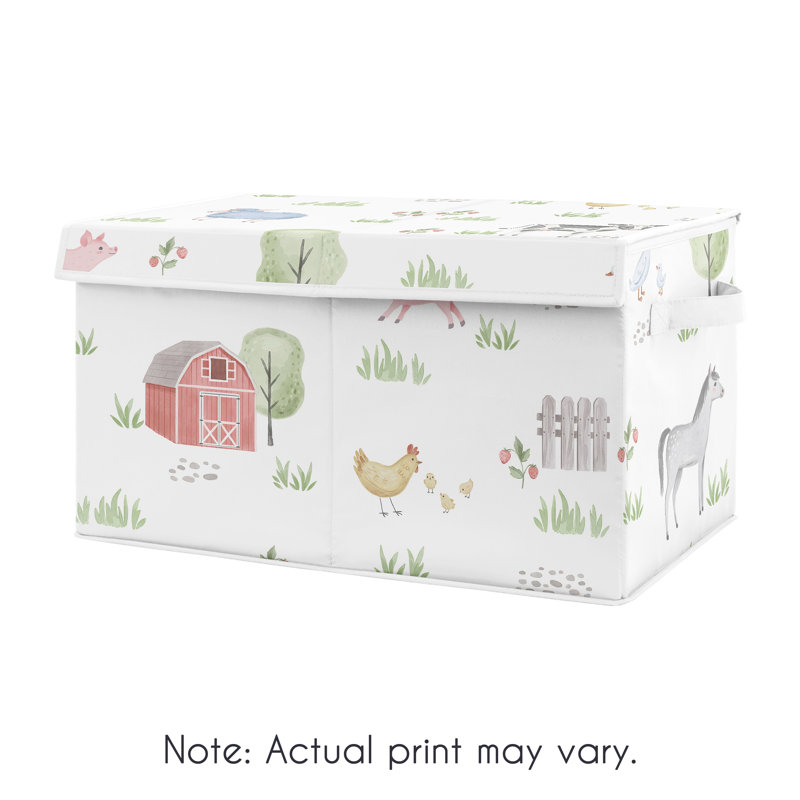 Sweet Jojo Designs Farm Animals Toy Box & Reviews | Wayfair