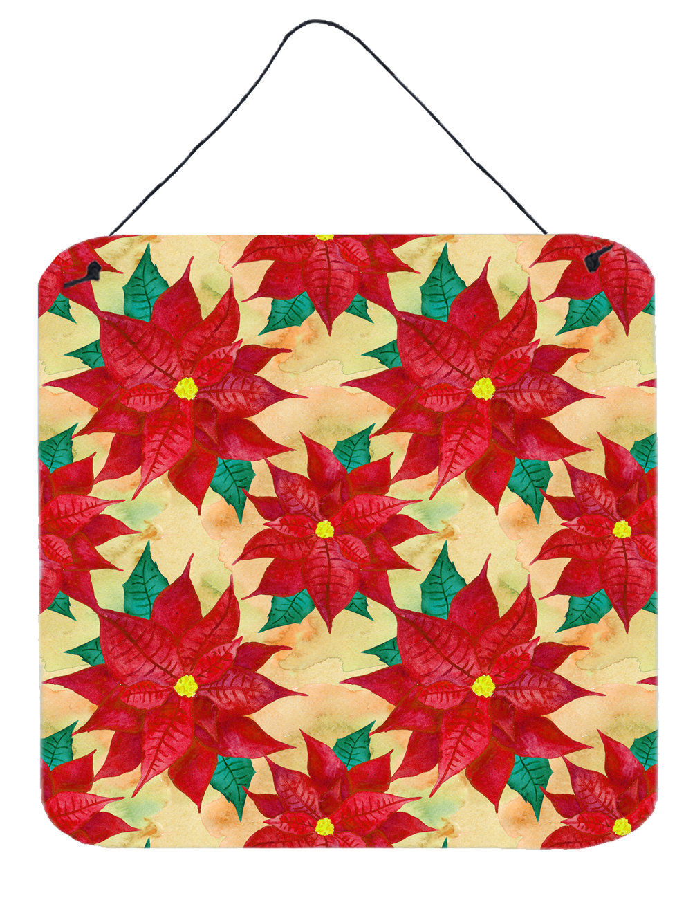 East Urban Home Poinsettia Christmas Decorative Accent | Wayfair