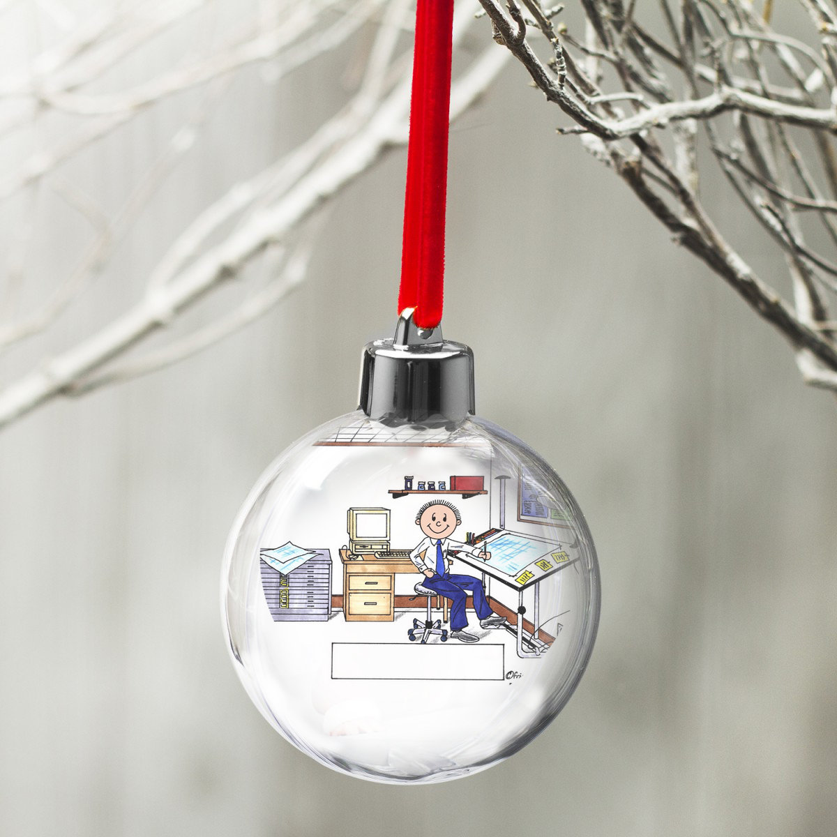 Printed Perfection Personalized Architect/Engineer - Male Christmas ...
