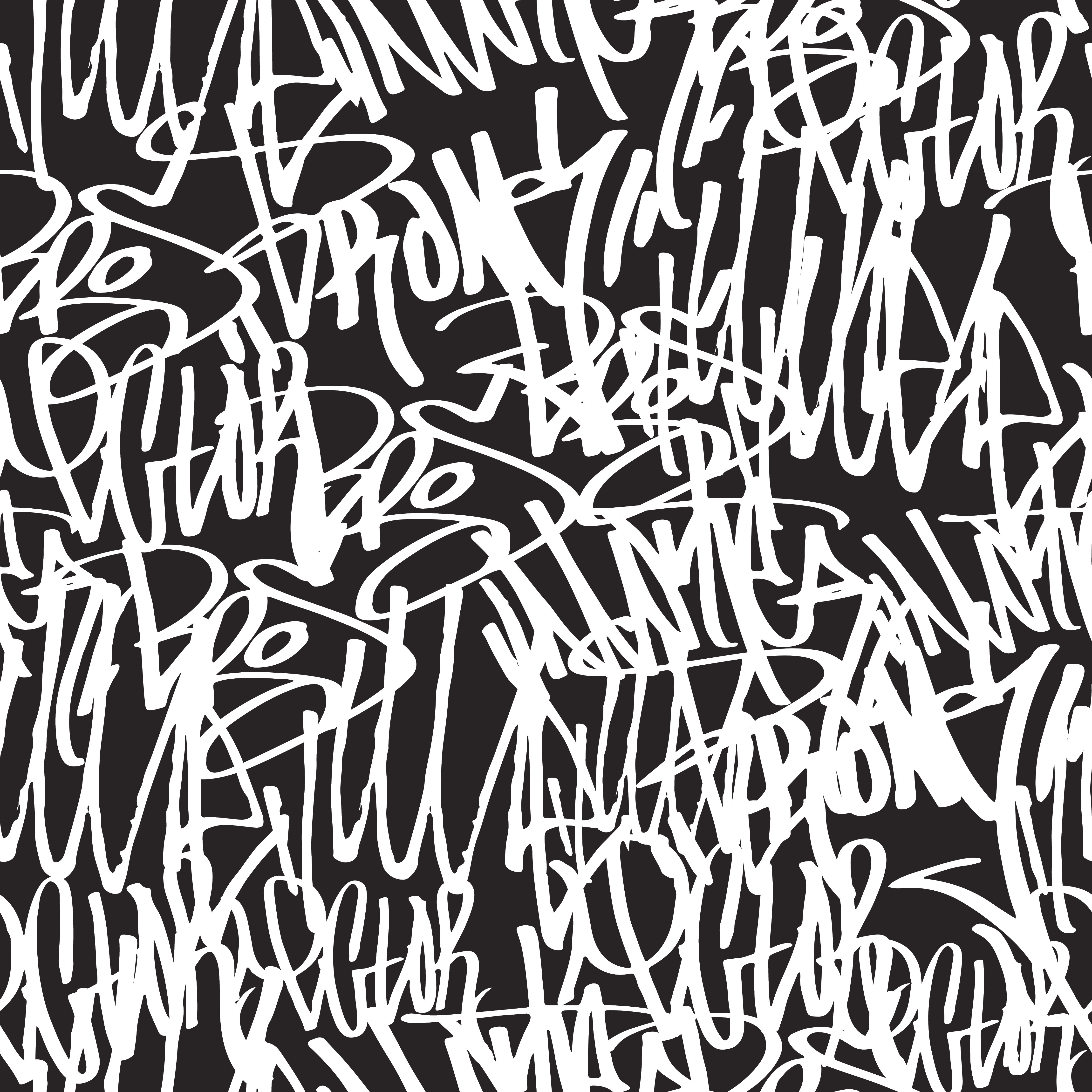 Wrought Studio™ Kerrell Seamless Pattern Graffiti On Canvas by Vanzyst ...