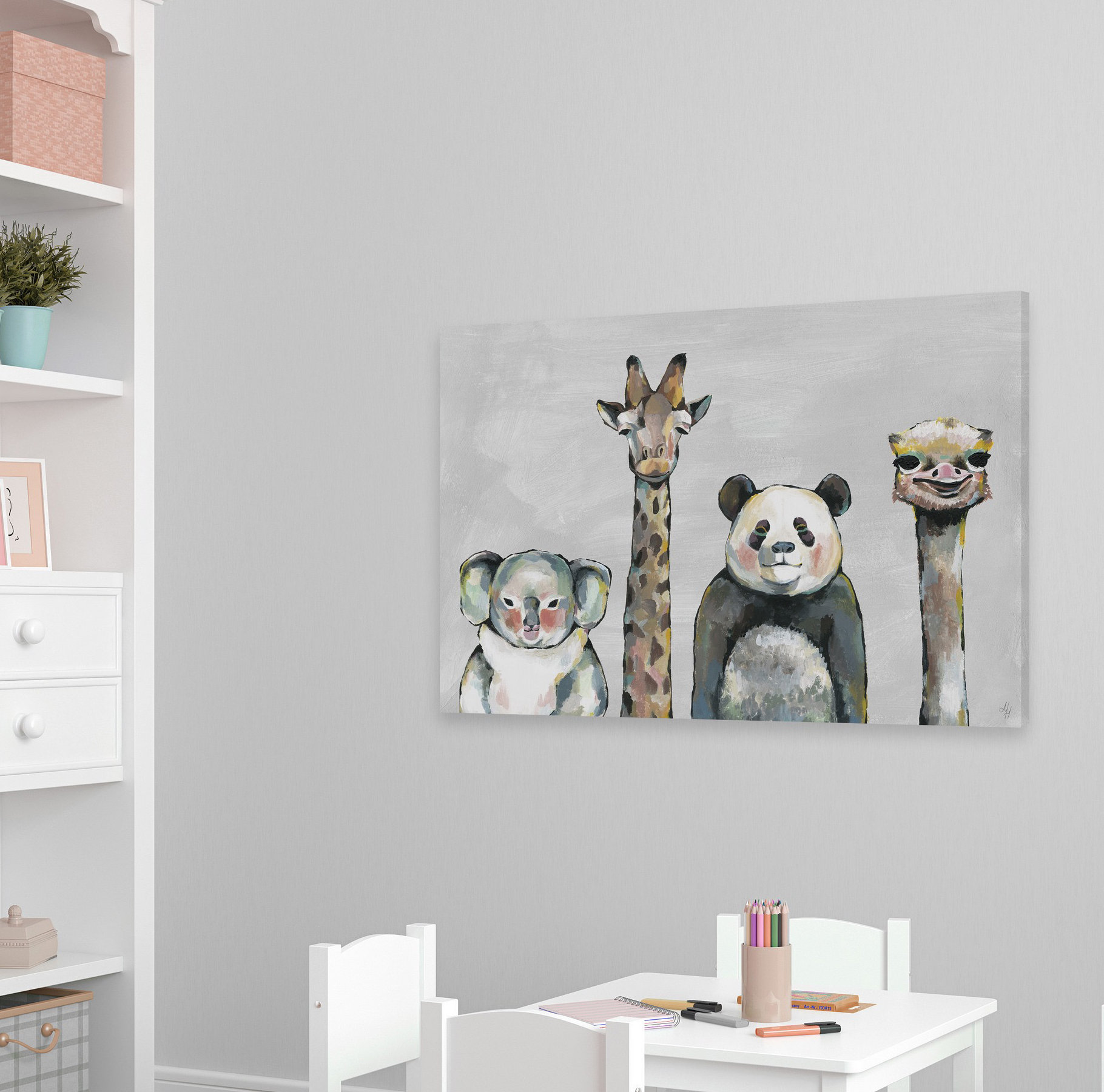 Isabelle & Max™ Brockman The Gang II Print on Wrapped Canvas & Reviews ...