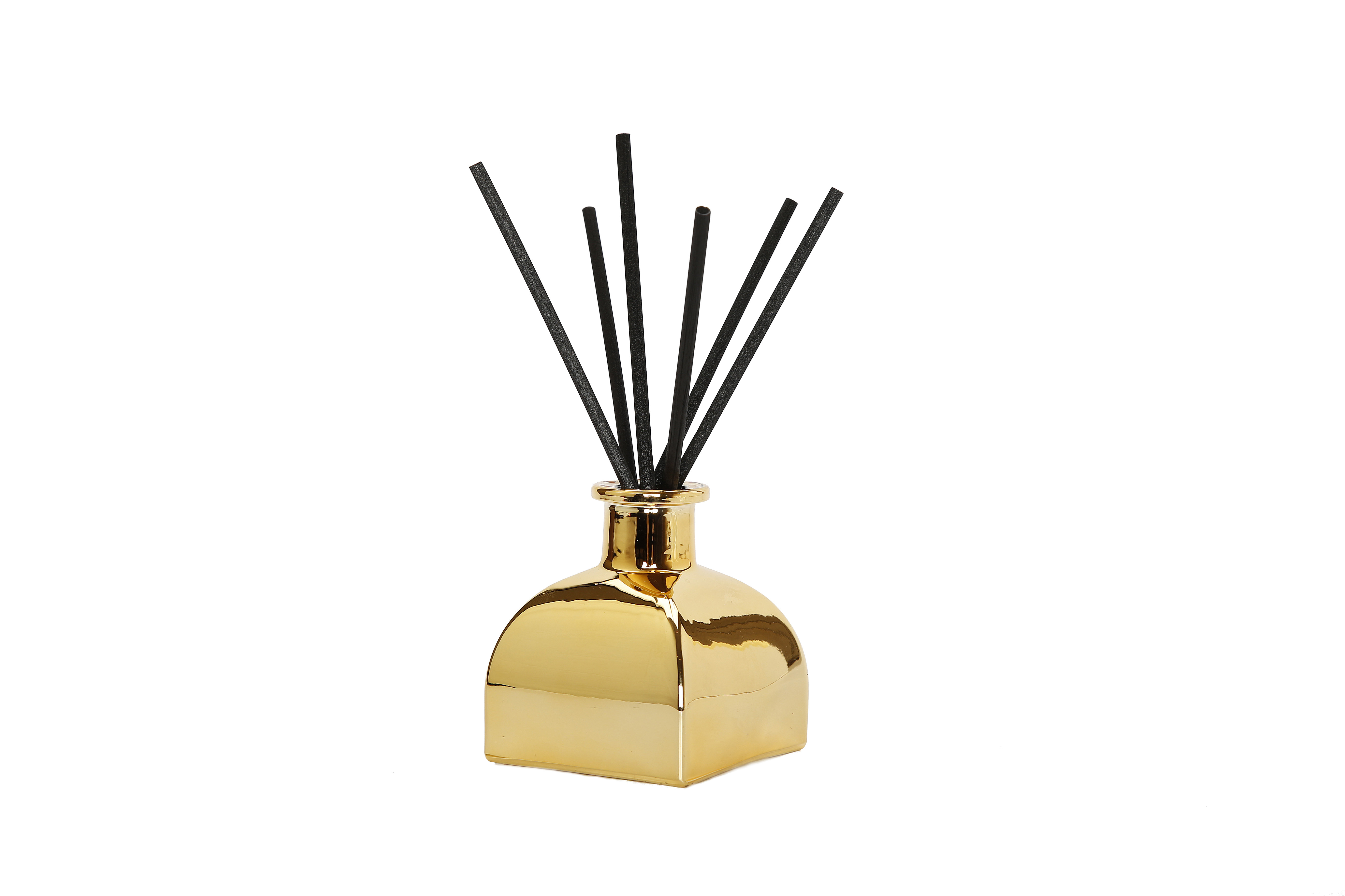 Vivience Square Gold Reed Diffuser - "Iris & Rose" & Reviews - Wayfair ...