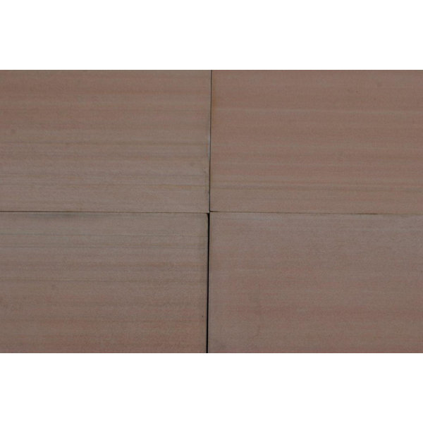 Stone & Tile Shoppe, Inc. Tea Rose 16'' x 16'' Sandstone Stone Look ...