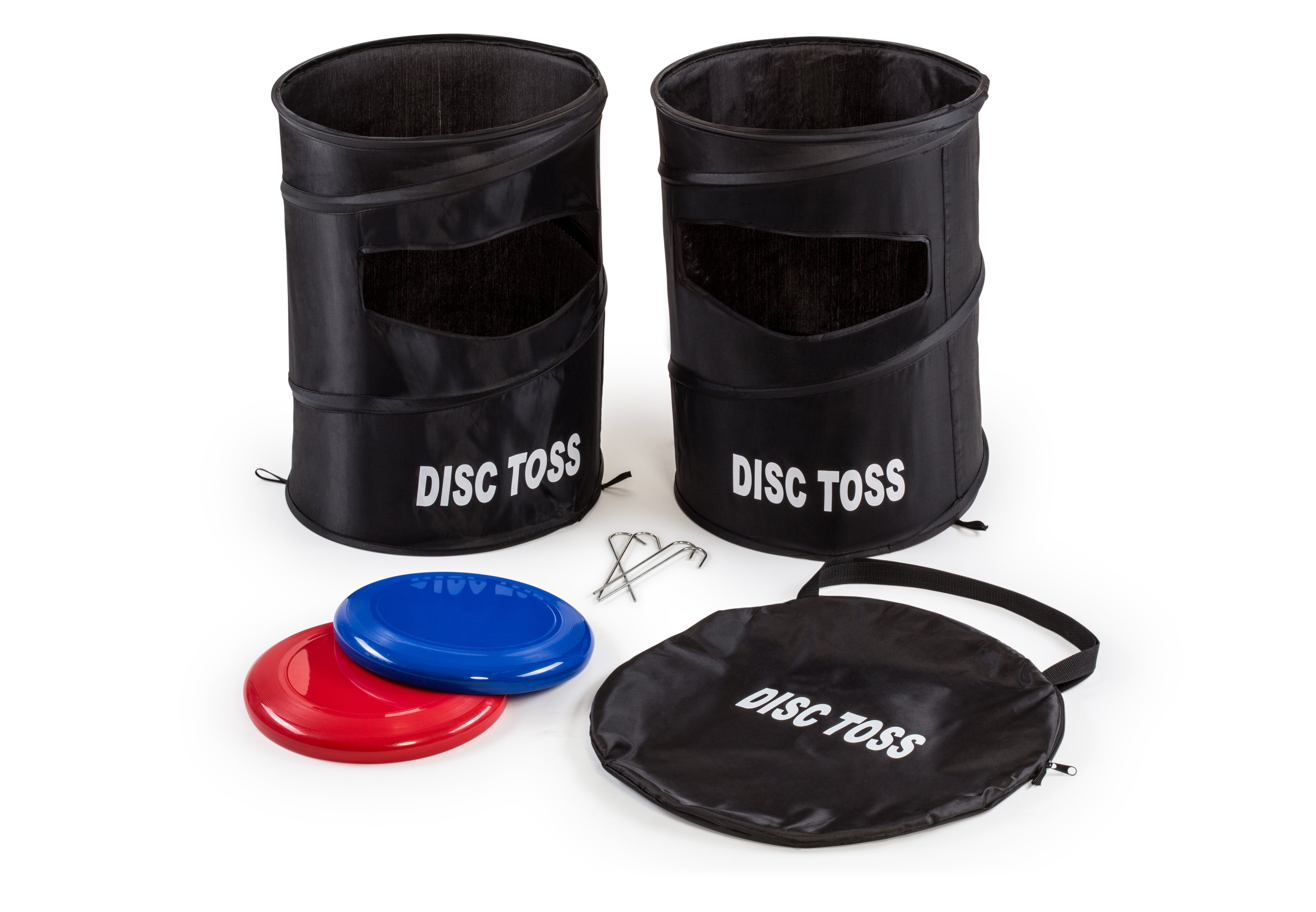 Trademark Innovations 5 Piece Flying Disc Toss Dunk Game Set & Reviews ...