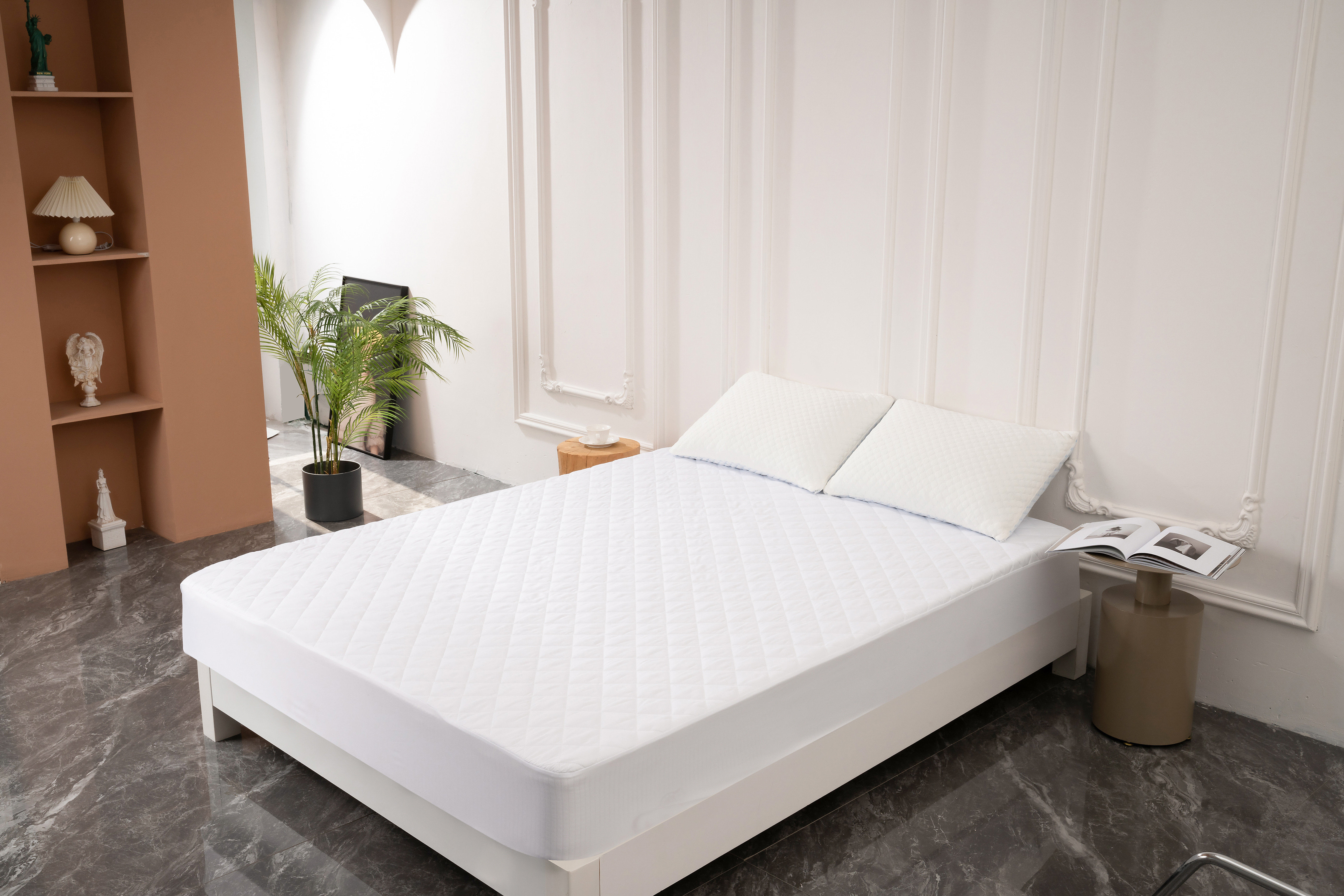 Alwyn Home Pisek Fitted Mattress Protector Mattress Protector Case Pack ...