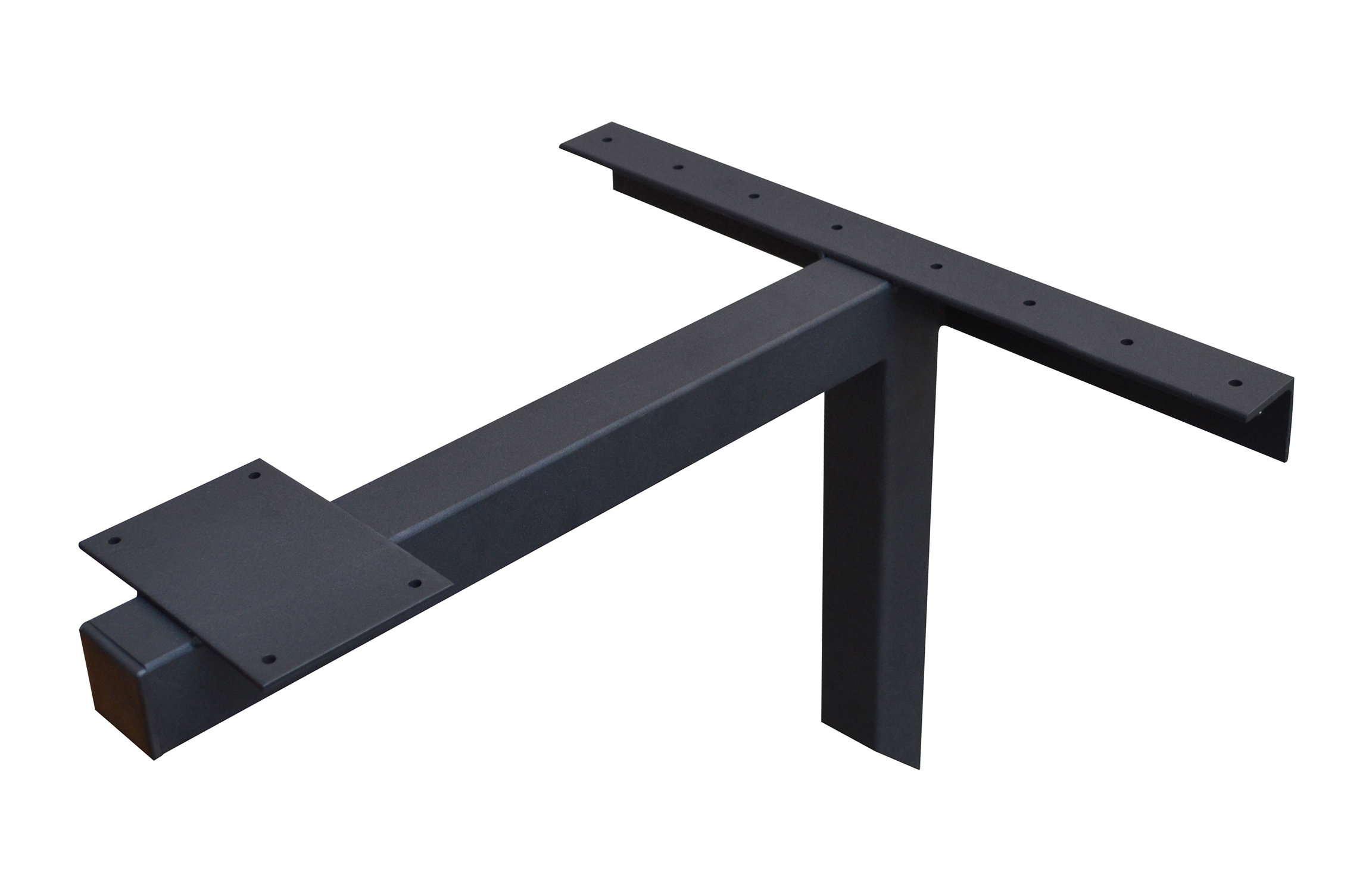 JI Bases 16" x 21" Steel Wall-Mounted Cantilever Table Base - Wayfair ...
