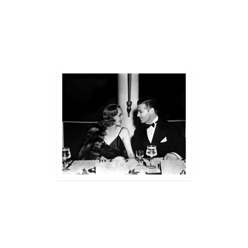 Globe Photos Entertainment Clark Gable With Wife Carole Lombard On ...