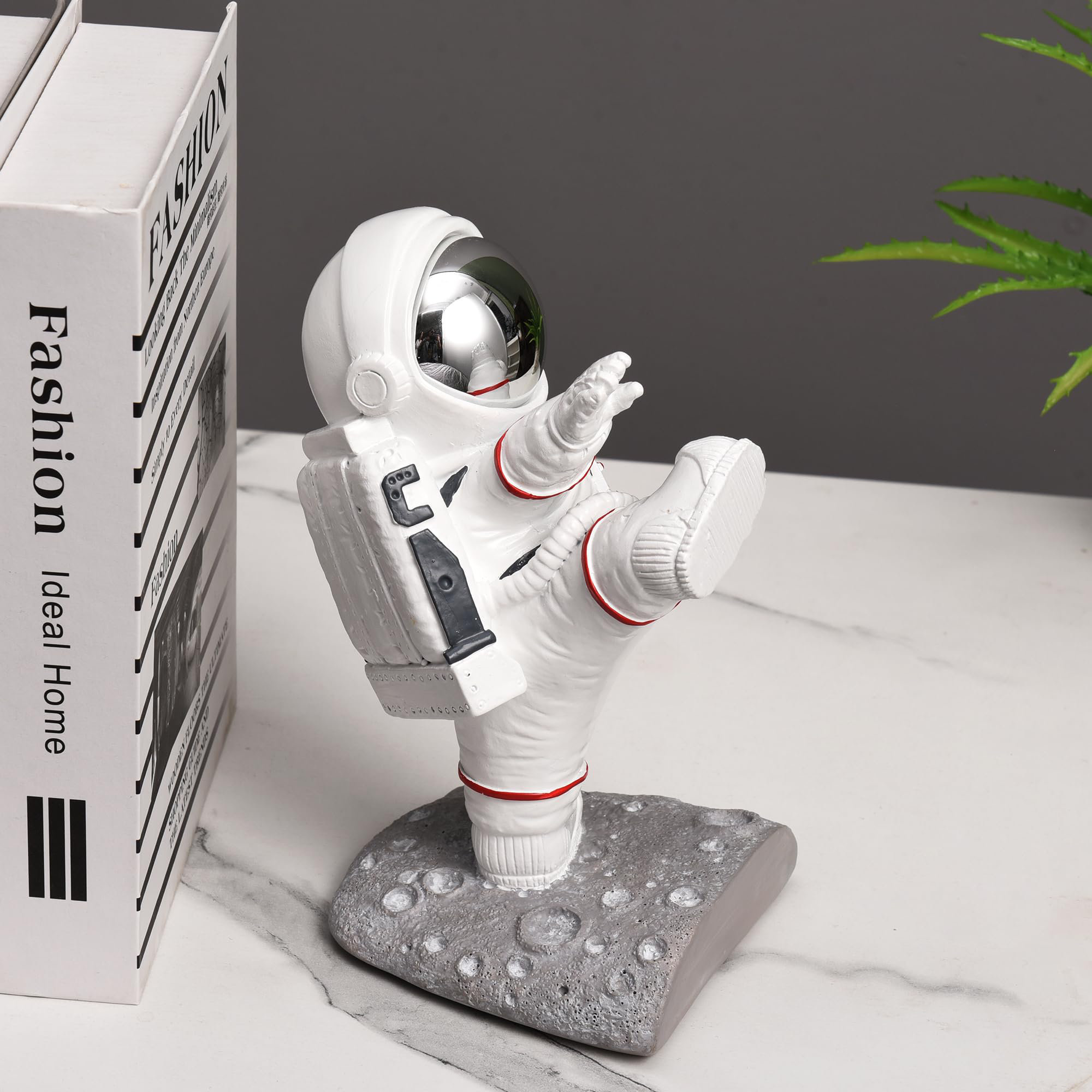 NFusion Bookend Rack, Astronaut Bookends, Outer Space Themed Astronaut ...