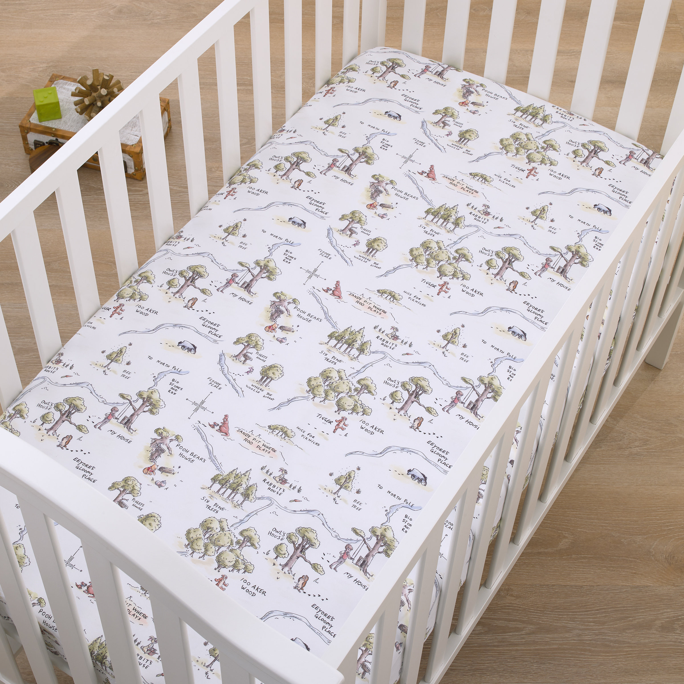 Disney Baby Basics - Piece Standard Crib Fitted Sheet - Wayfair Canada