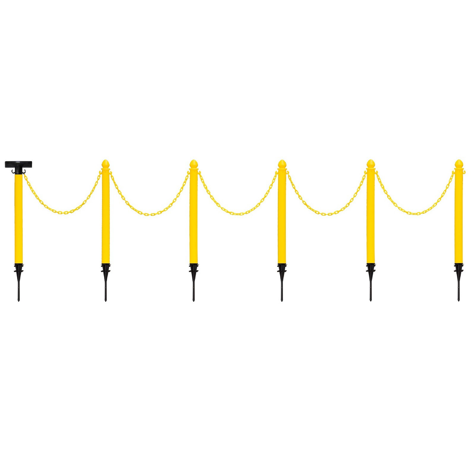 VIP Crowd Control 38'' H x 2.5'' W Plastic Stanchion System | Wayfair