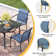 Latitude Run® Rikelme Outdoor Stacking Dining Armchair & Reviews | Wayfair