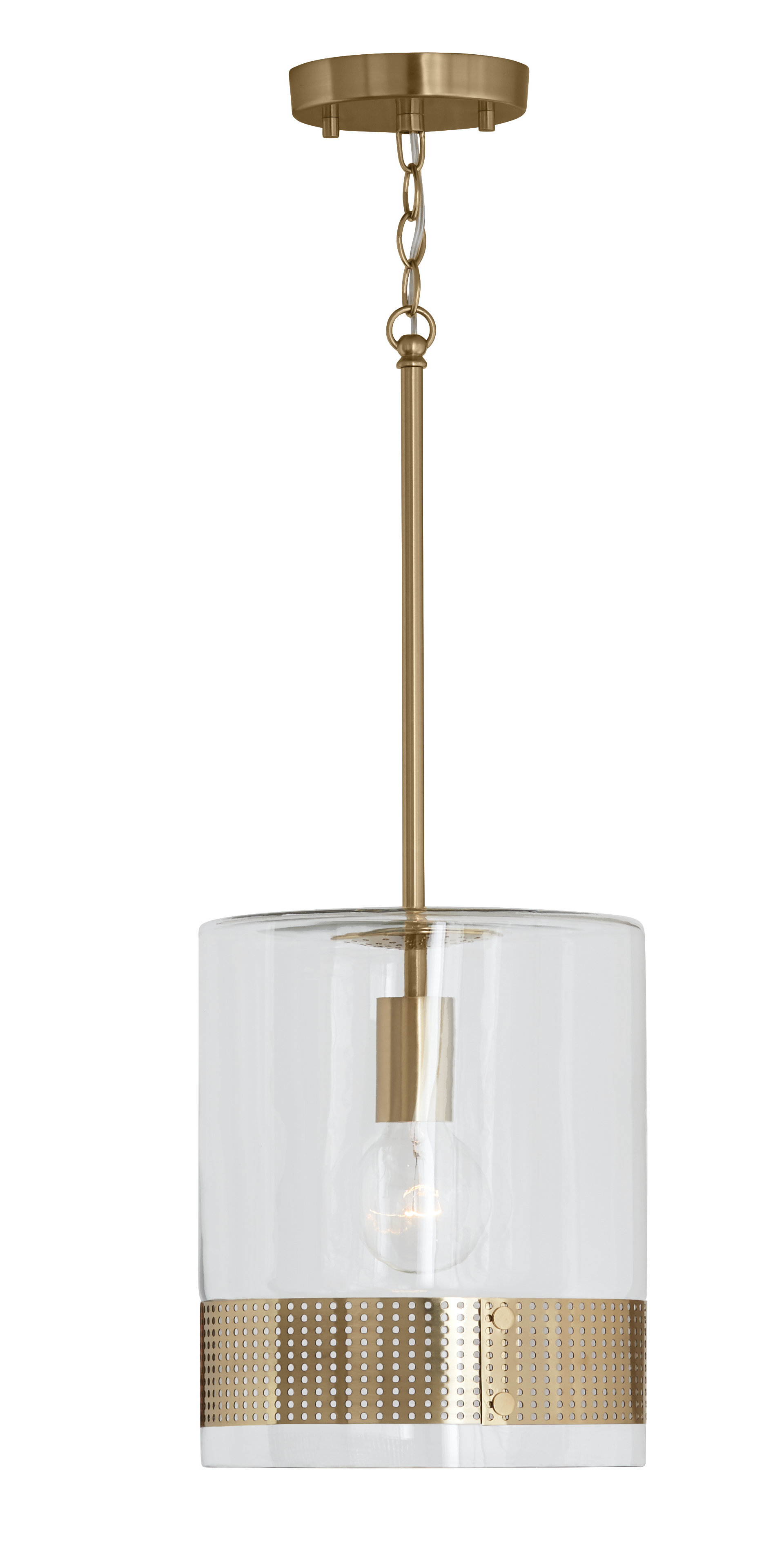 Wrought Studio Riles 1 - Light Single Pendant | Wayfair