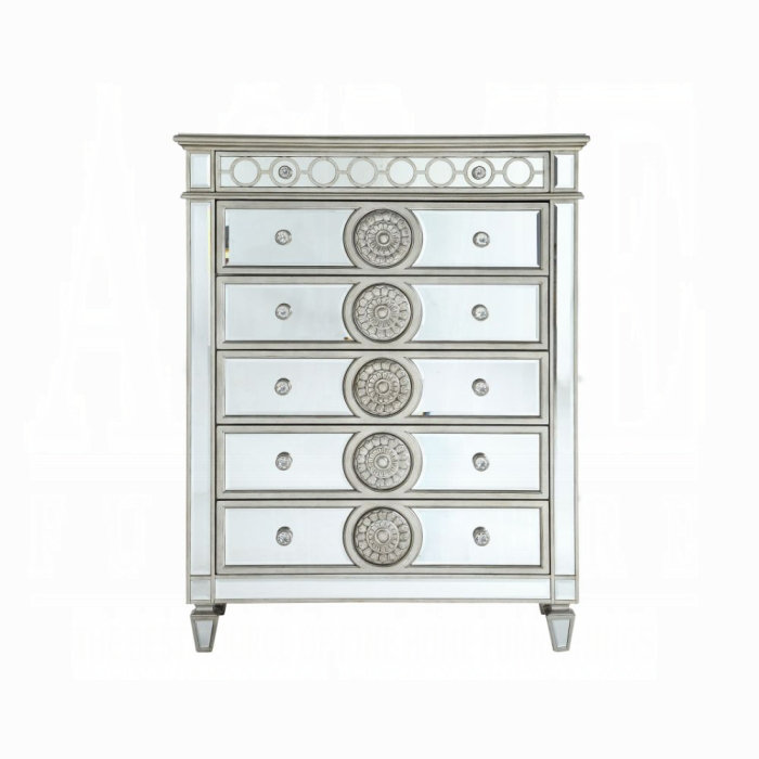 Lark Manor™ ACME Varian Chest, Mirrored | Wayfair