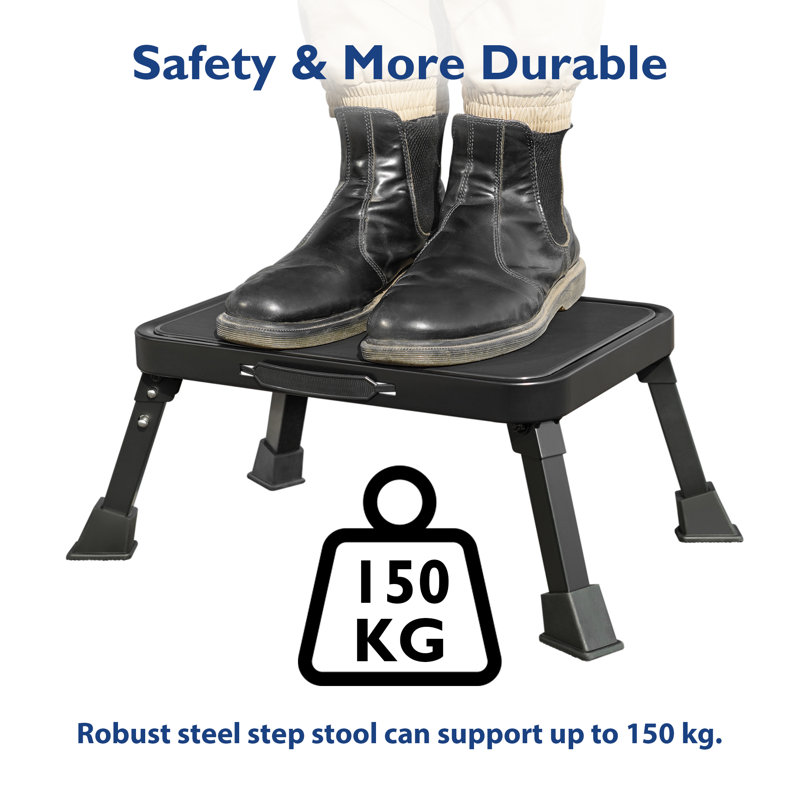 WFX Utility 1 - Step Folding Small Step Ladder | Wayfair.co.uk