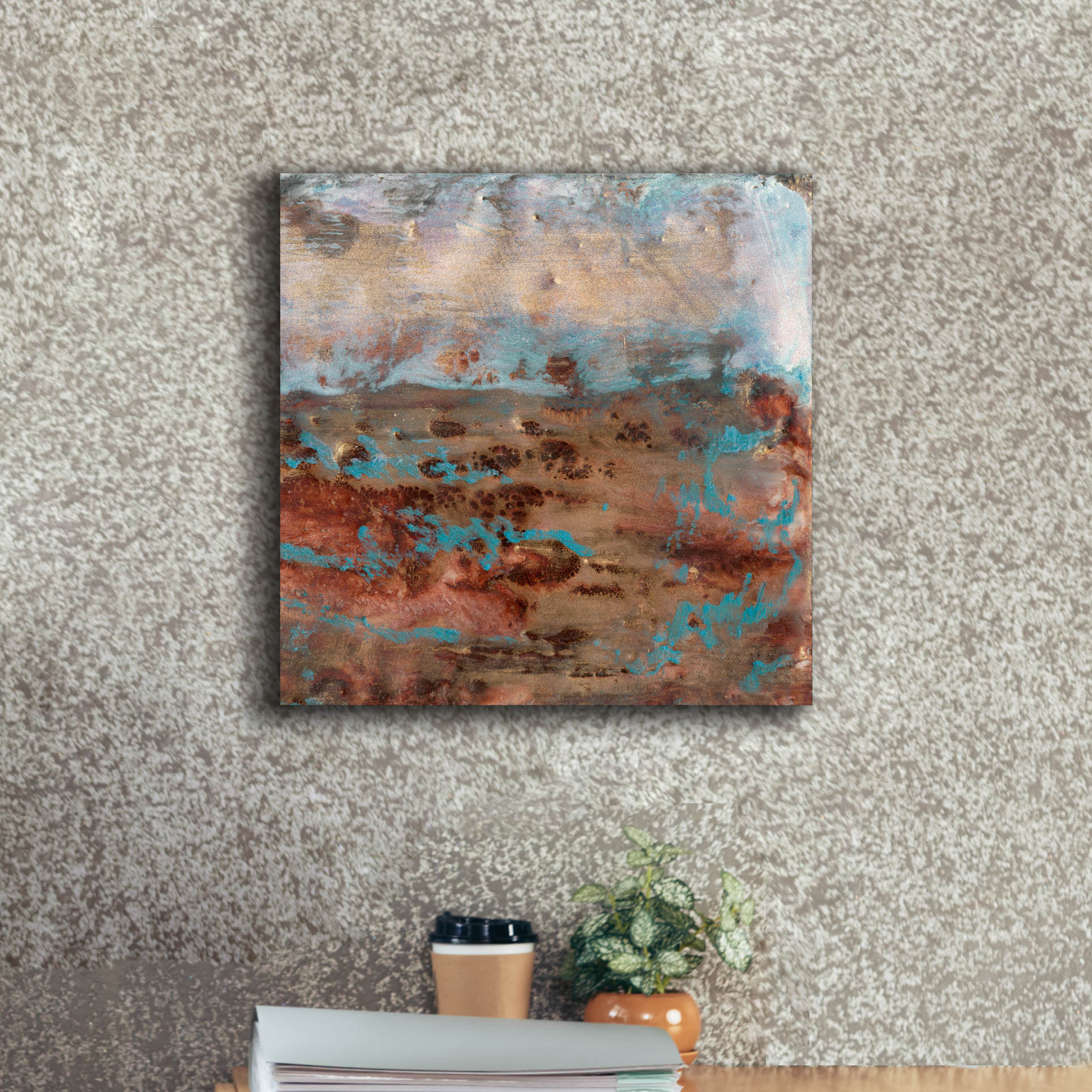 Epic Graffiti 'Dusky Horizon 2' by Alicia Ludwig Canvas Wall Art | Wayfair