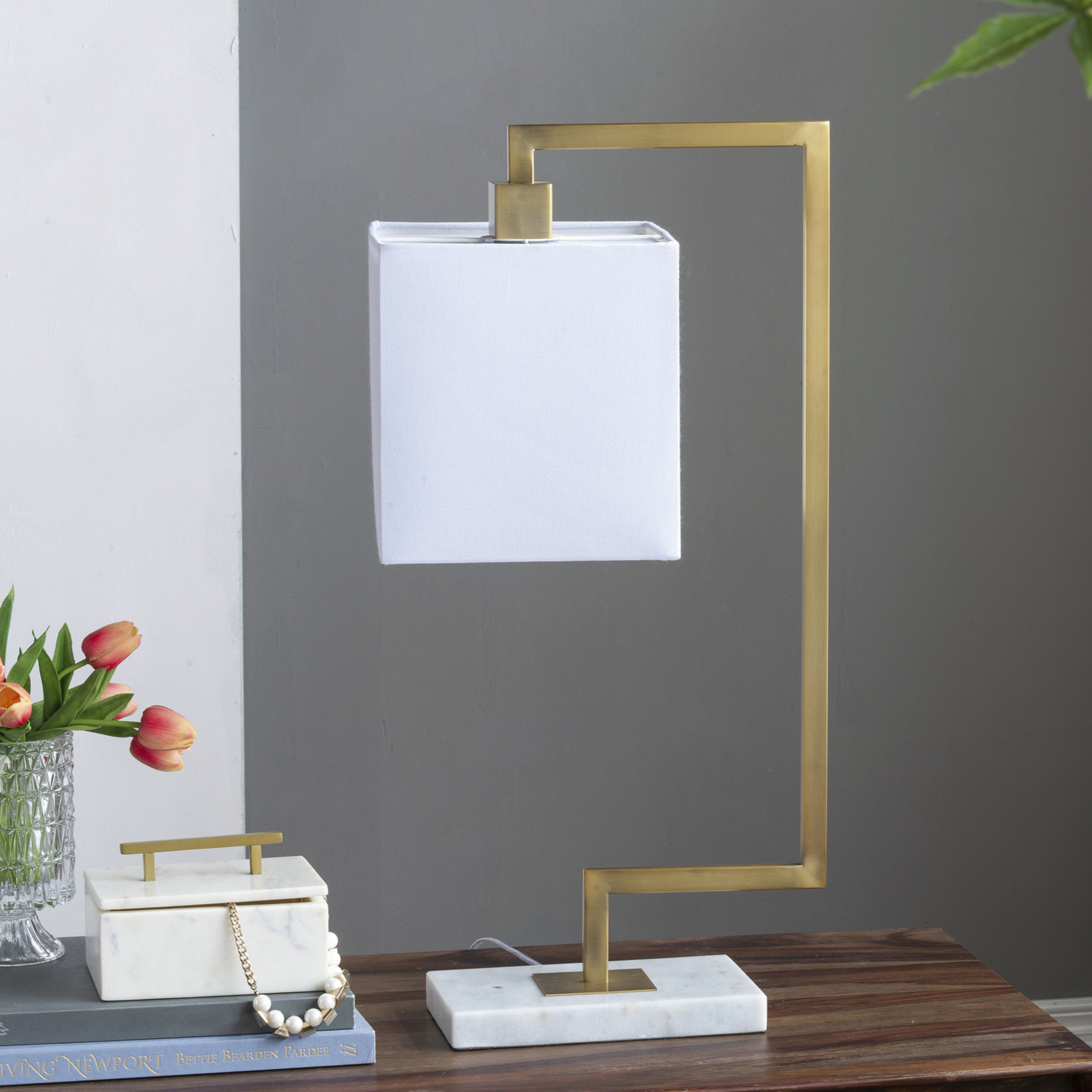 Orren Ellis Minimalist Design Modern Table Lamp | Wayfair