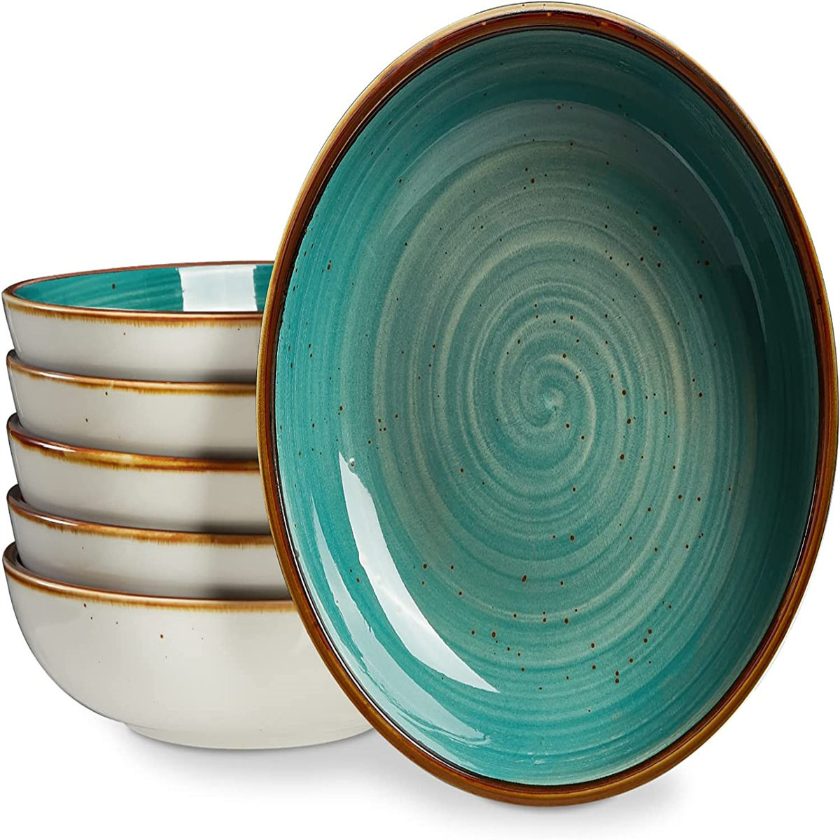 Brayden Studio® Savion Ceramic Dinnerware Set - Service for 2 | Wayfair