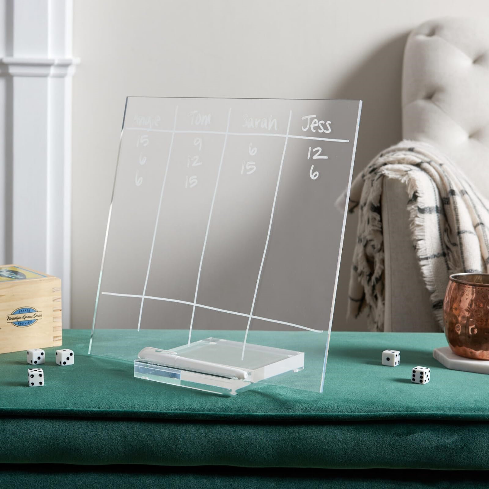 ONILEM Acrylic Memo Tablet, Dry Erase Board & Marker - Wayfair Canada