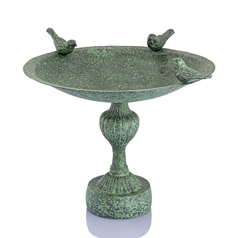 SPI Home Three Little Birds Tabletop Birdbath | Perigold