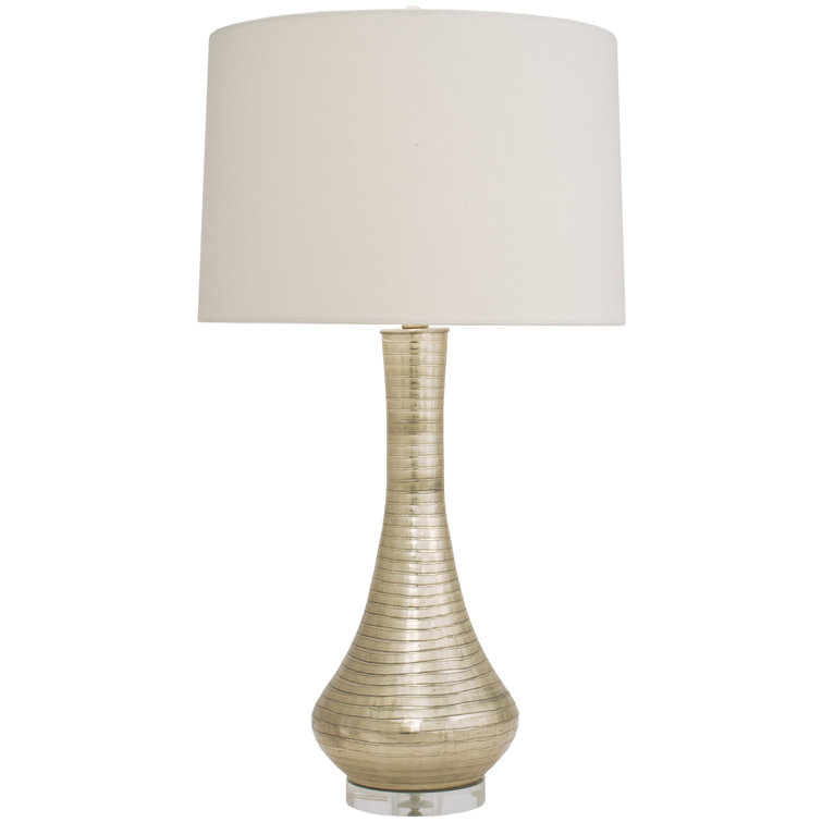 The Natural Light Genie Glass Table Lamp | Wayfair