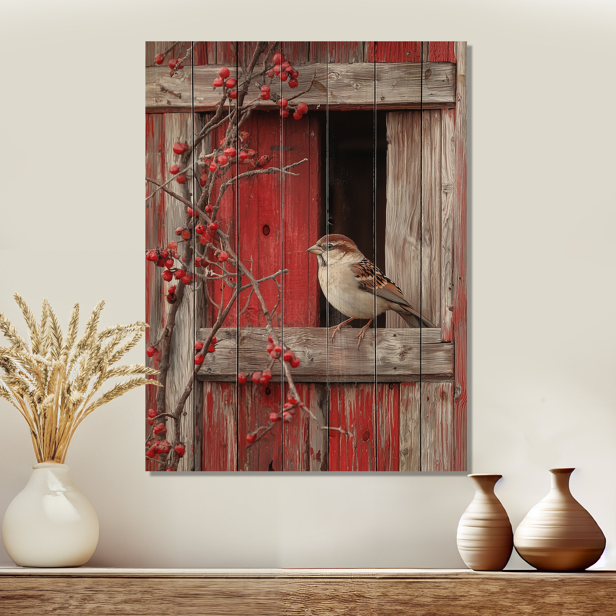 barn door bird