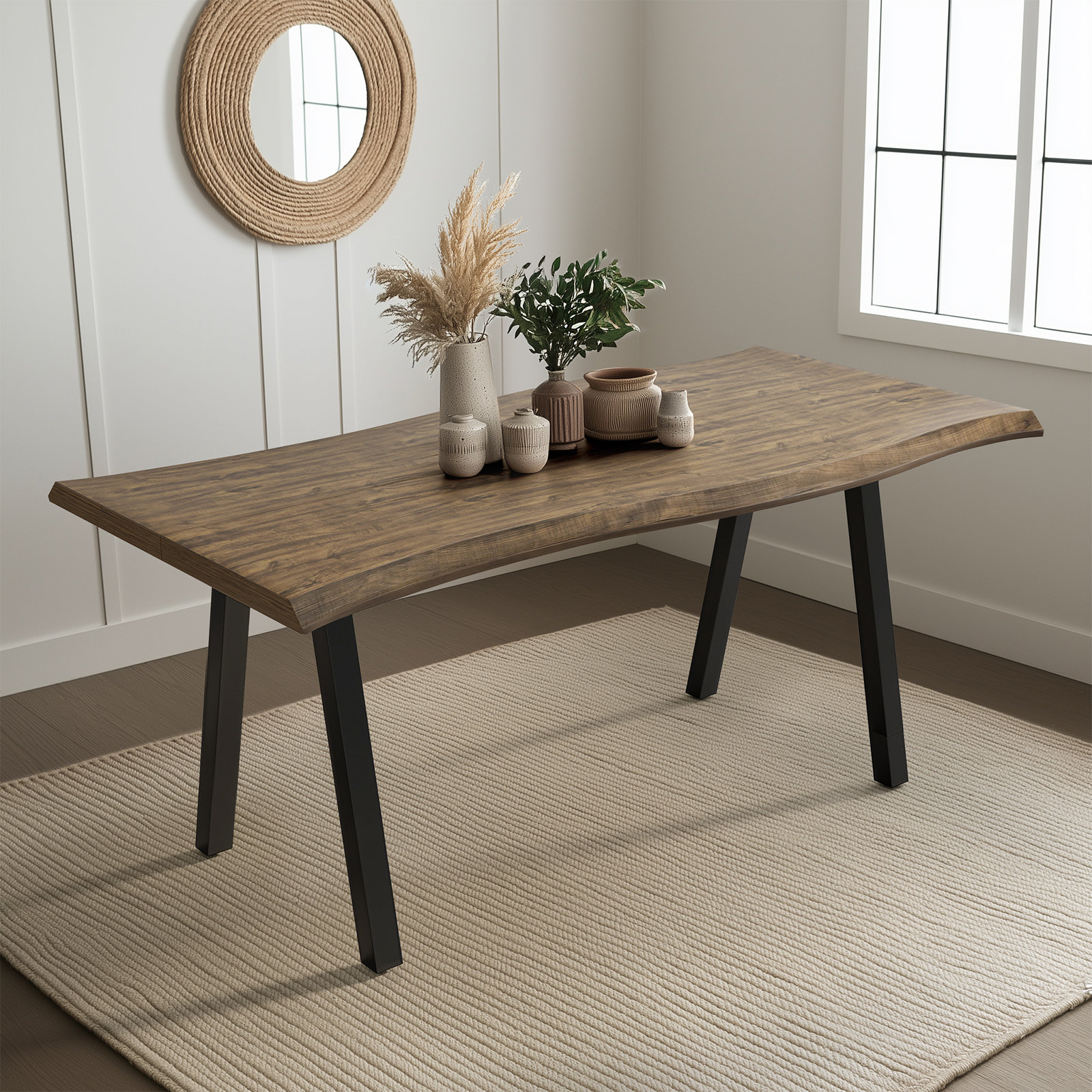 Latitude Run® 70" Free Form Dining Table - Wayfair Canada