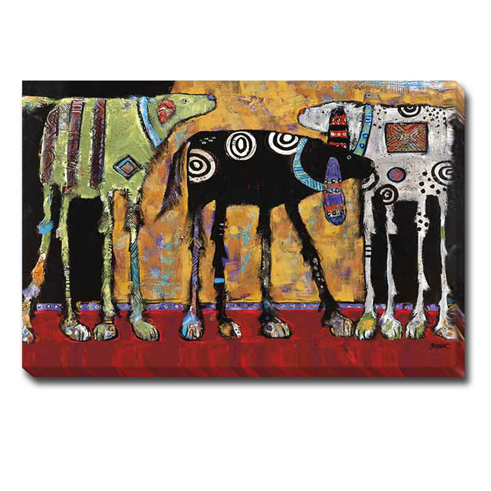 Trinx Looking For Trouble by Jenny Foster - Painting Print on Canvas ...
