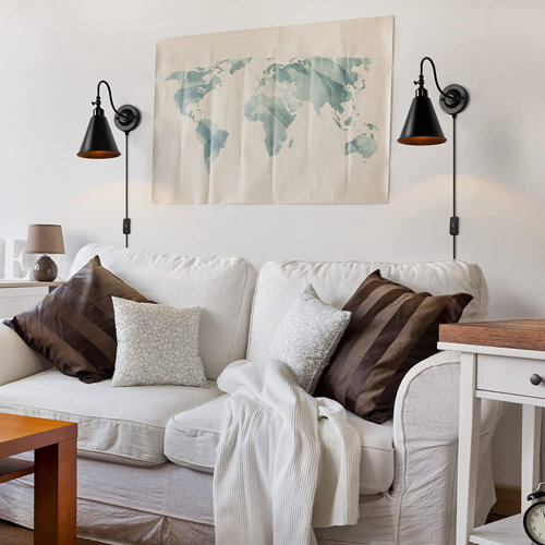 Williston Forge Eniel Plug-in Barn Light | Wayfair