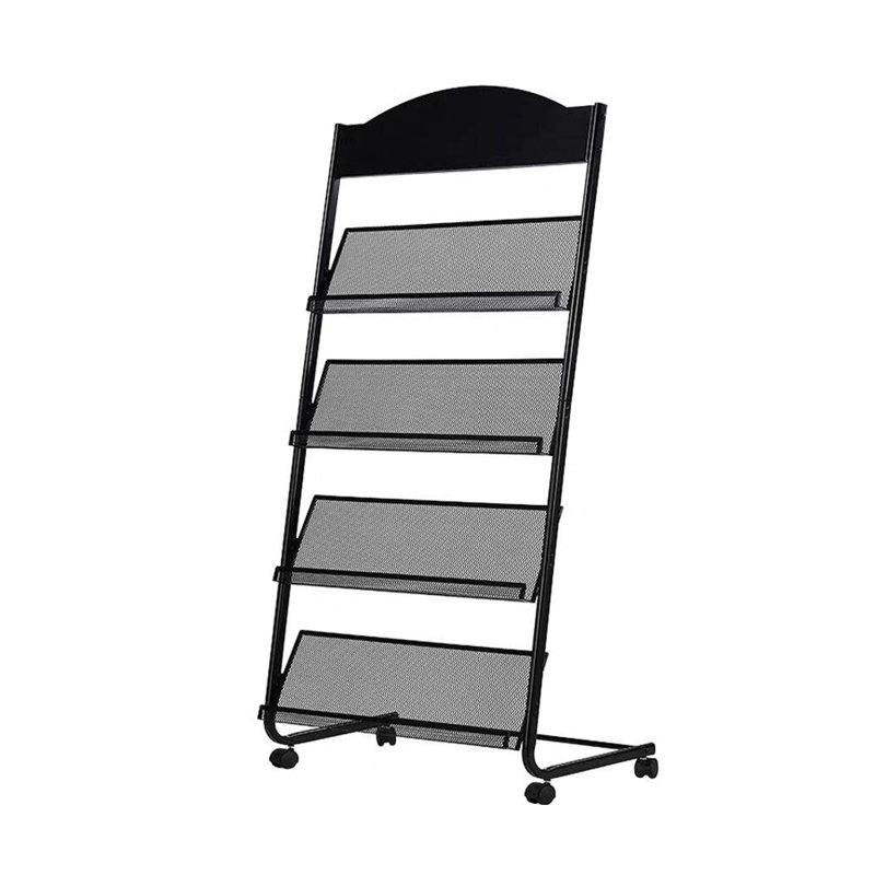 17 Stories Yeremis Free Standing Magazine Rack | Wayfair