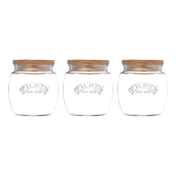 Three Piece Storage Jar Set | Wayfair.co.uk