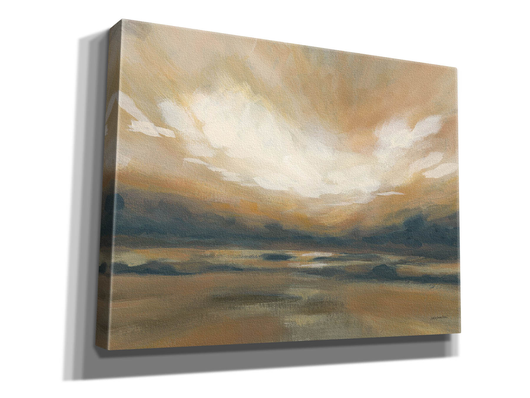 Epic Graffiti 'Auburn Falls Blue' by Haley Knighten Canvas Wall Art ...