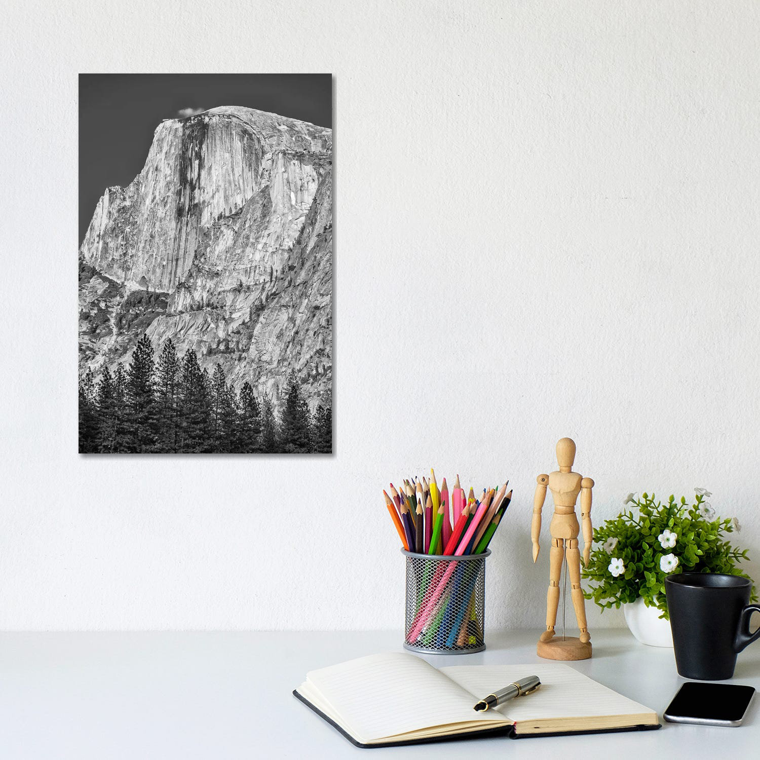 Alpen Home USA, California, Yosemite, Half Dome by John Ford - Wrapped ...