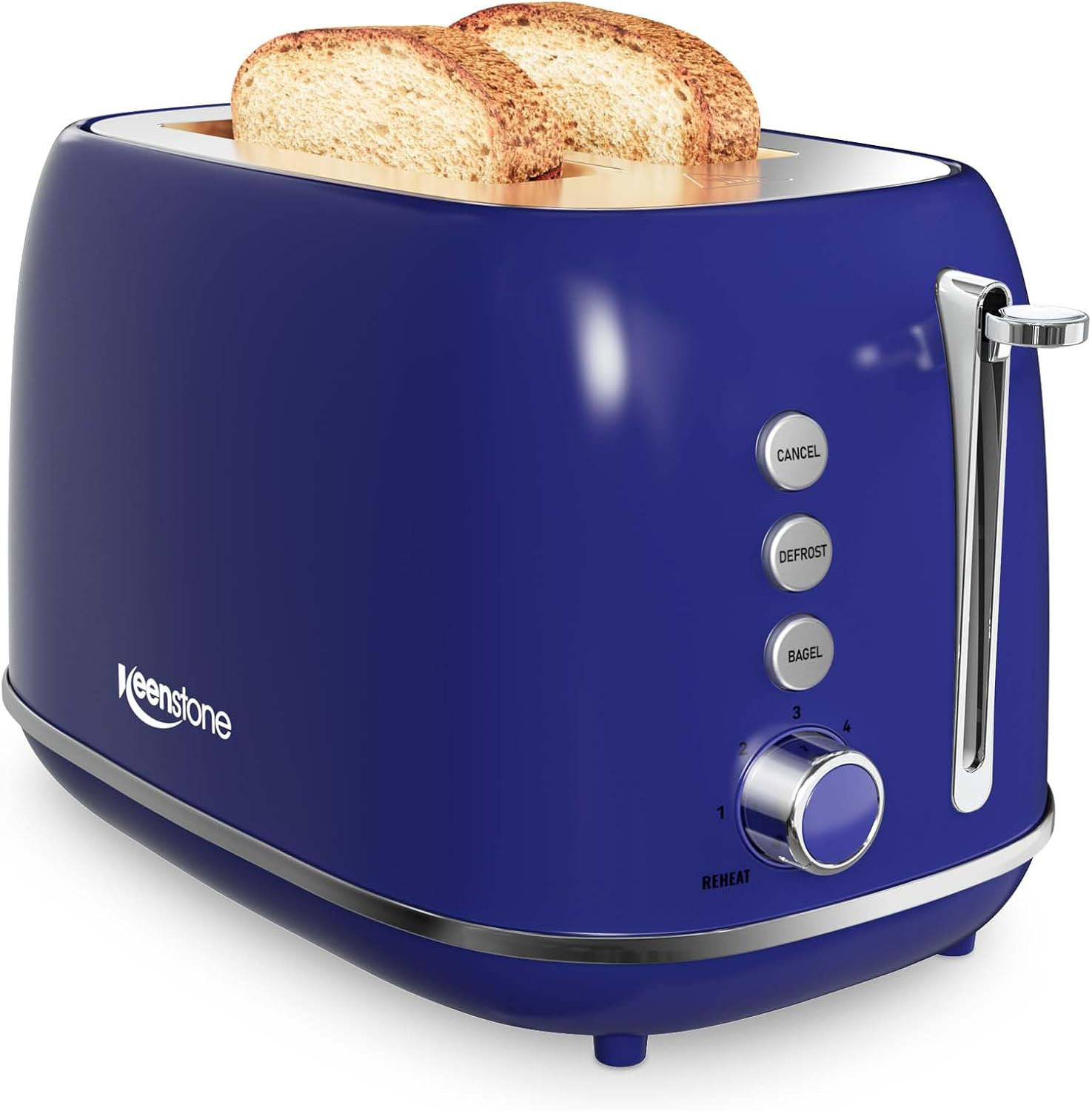 Unkoma 2 Slice Toaster Retro Stainless Steel Toaster | Wayfair
