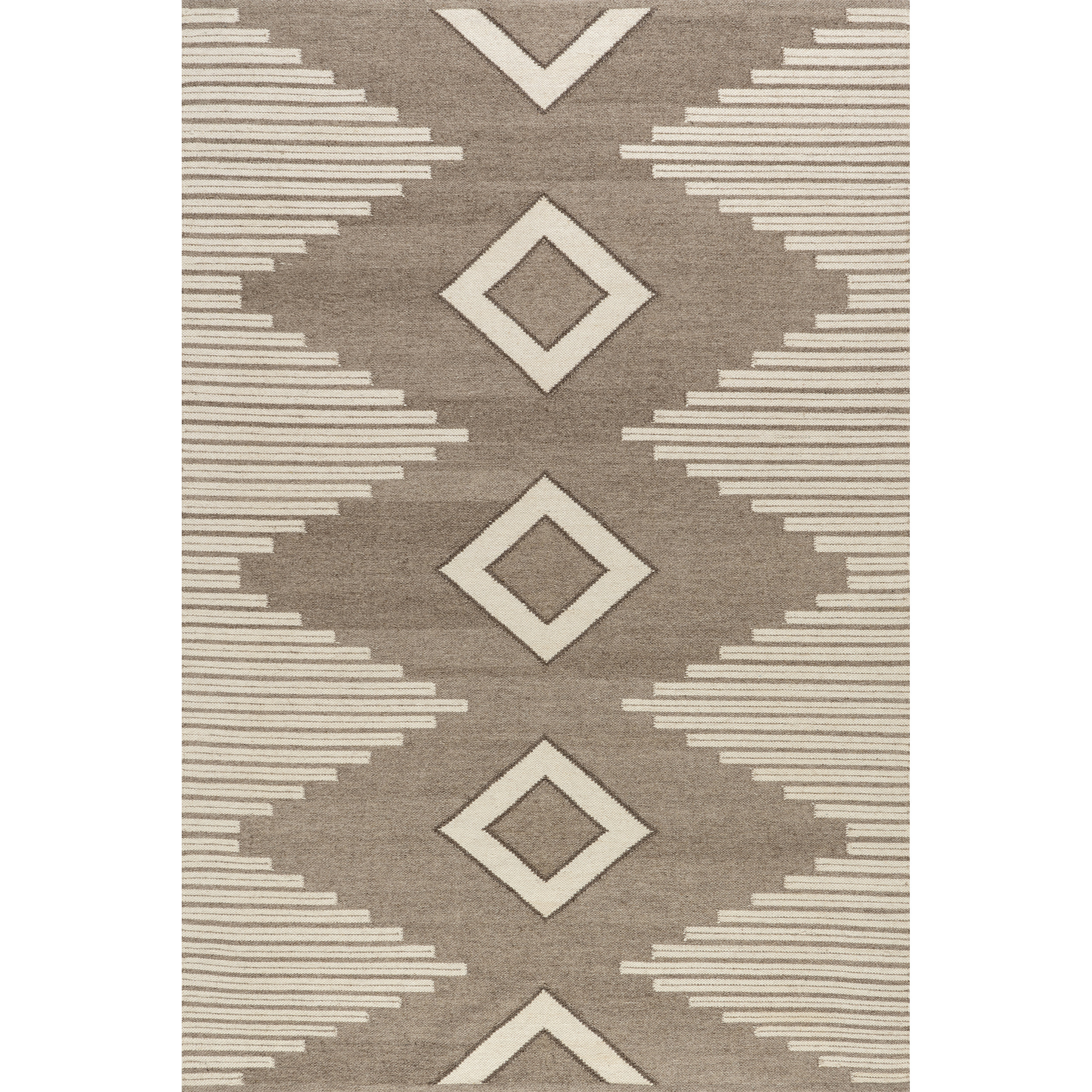 Ebern Designs Grove Southwestern Wool Blend Area Rug | Wayfair