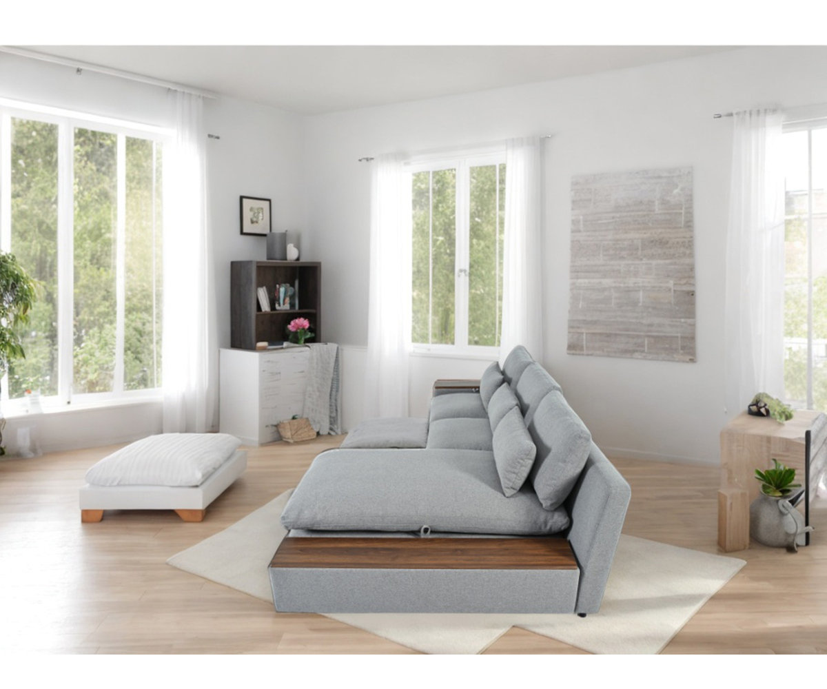 Wonderfulsky Multi-Functional Sofa with Storage L-shaped Modular ...