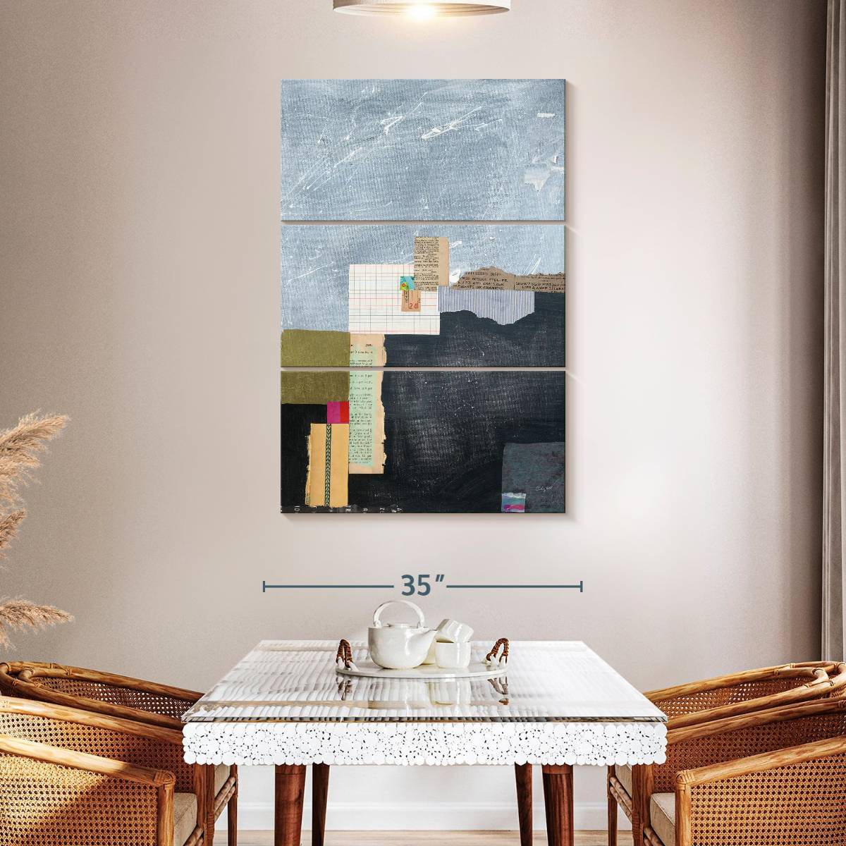 Wade Logan® Avery Block Abstract I V2 | Wayfair